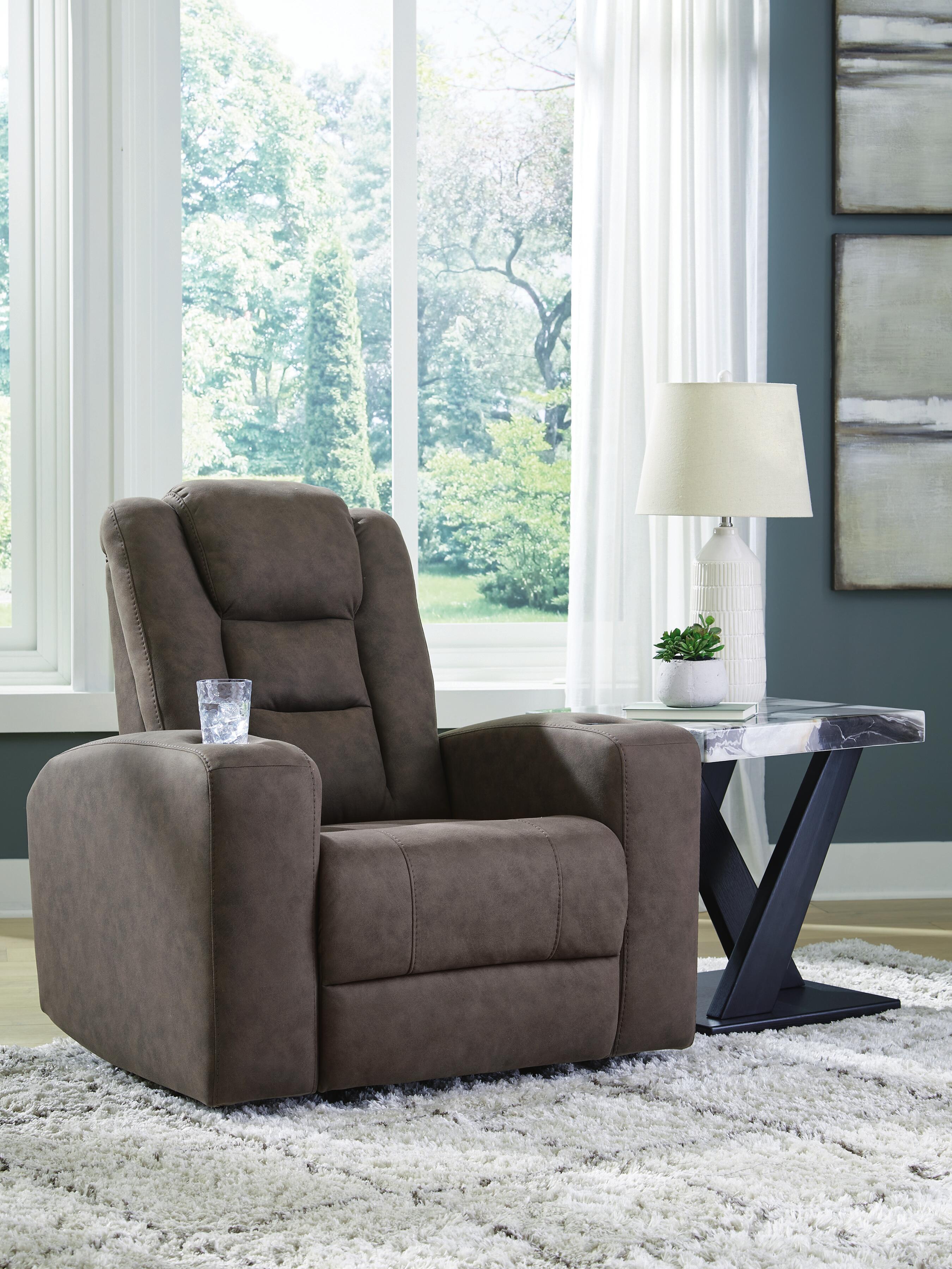 Click here for Mayhem Madness Manual Glider Recliner  Cocoa prices