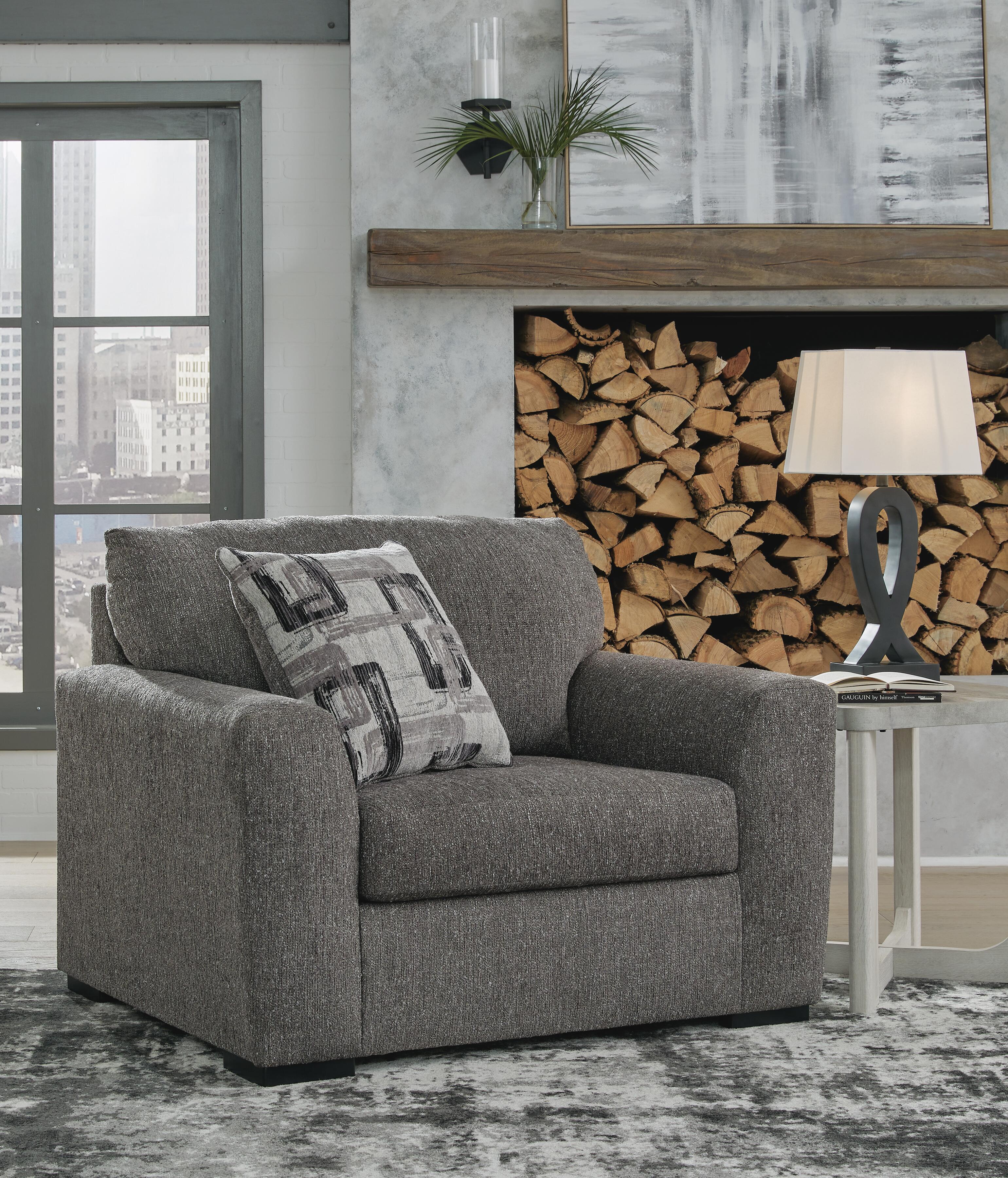 Click here for Gardiner Oversized Chair  Pewter prices