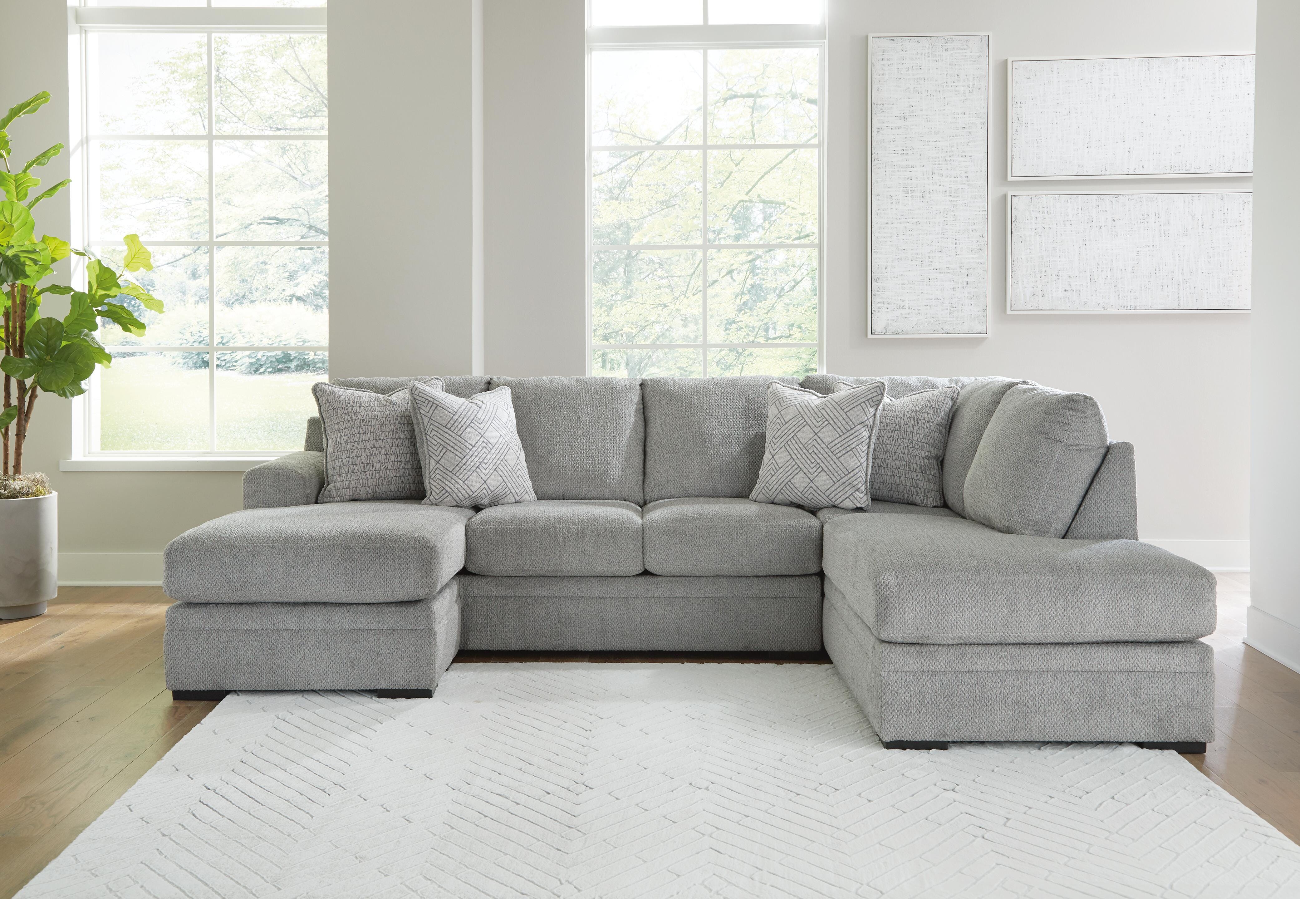 Click here for Casselbury 2-Piece Sectional with Chaise  Cement prices