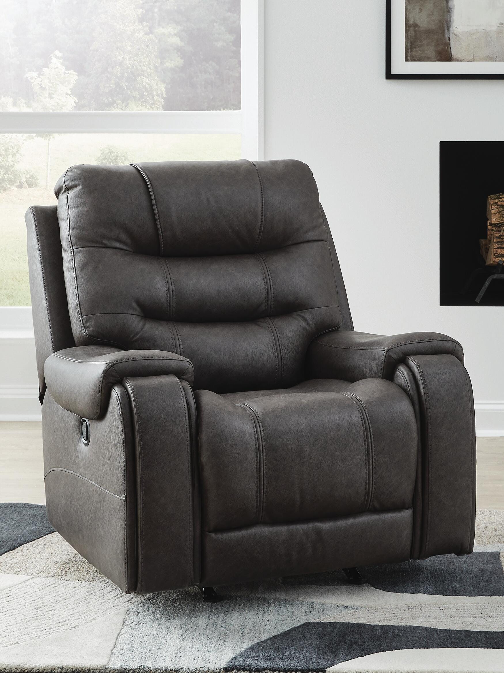 Click here for Trumble Manual Rocker Recliner  Smoke prices