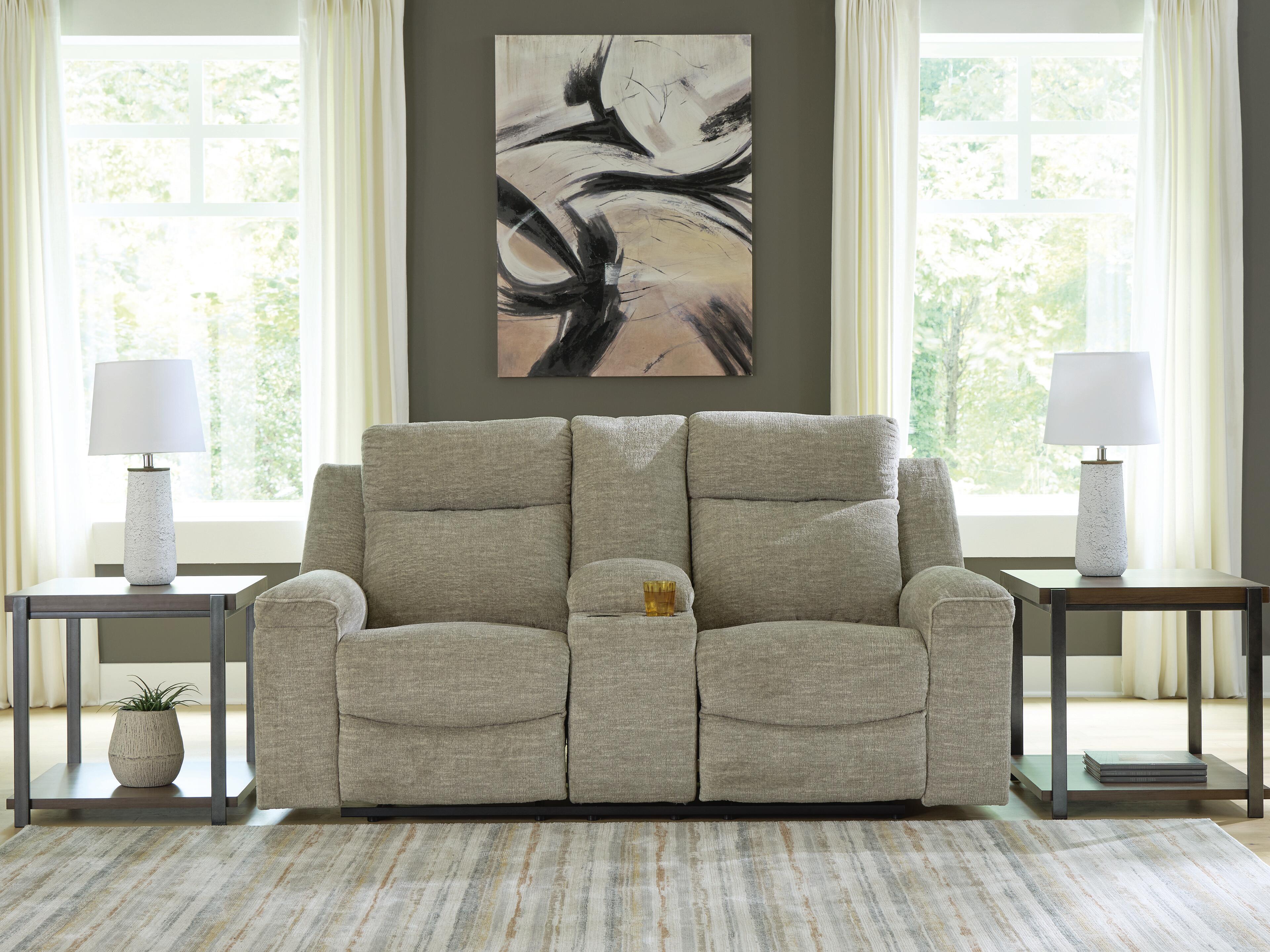 Click here for Evereast Pass Manual Reclining Loveseat with Conso... prices