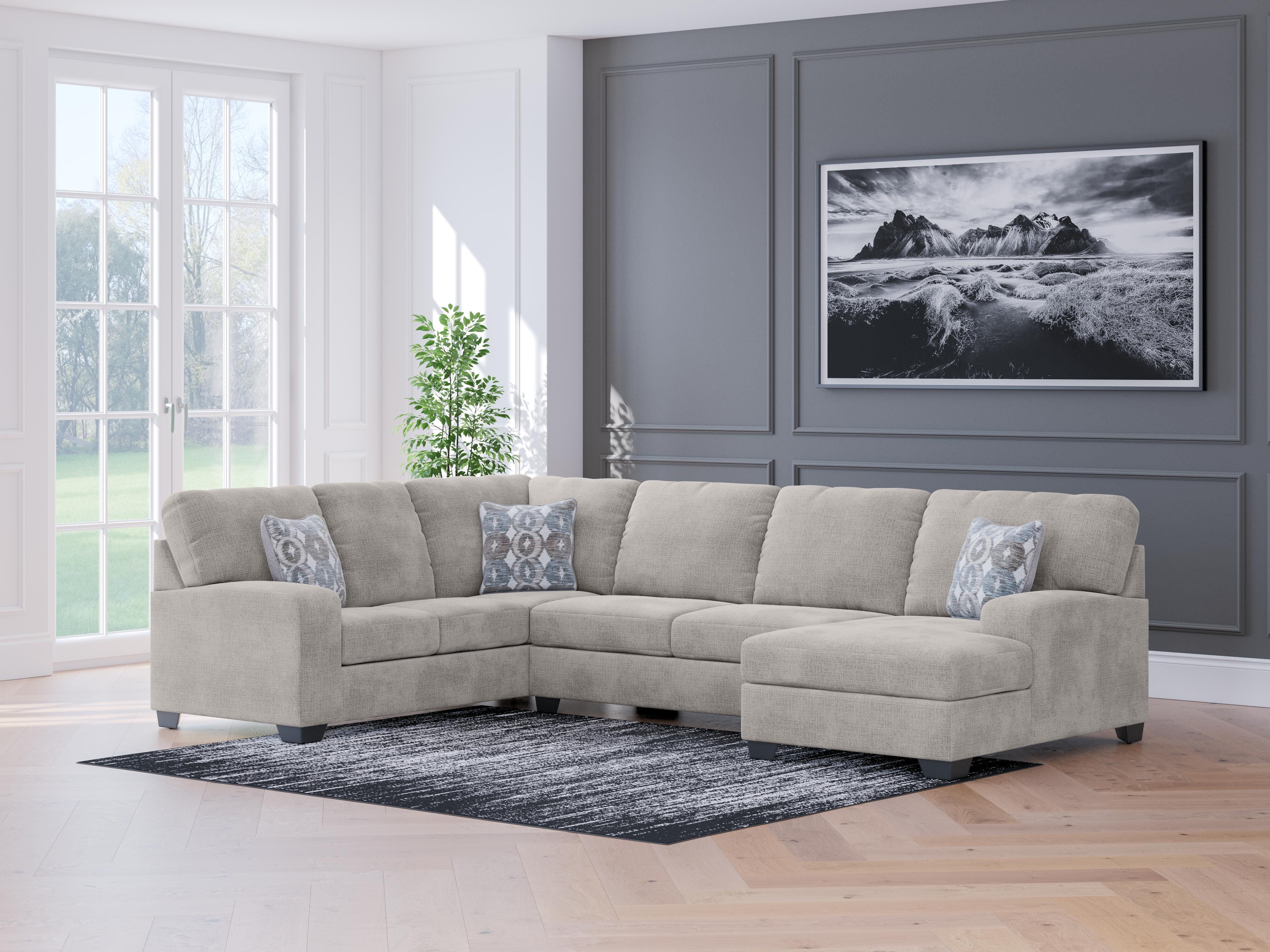 Click here for Rodington 3-Piece Sectional with Chaise  Concrete prices