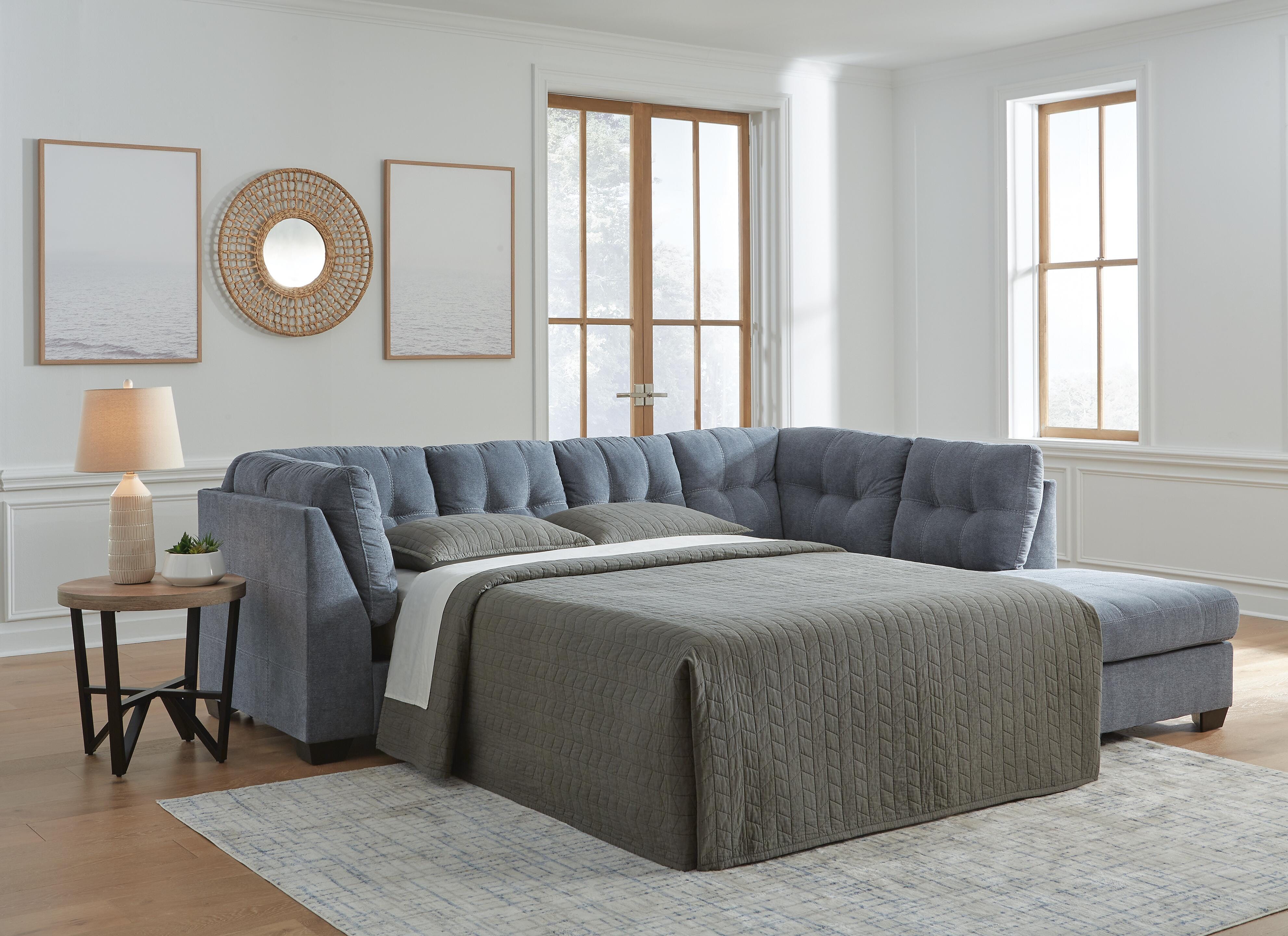 Click here for Marleton 2-Piece Sleeper Sectional with Chaise  De... prices