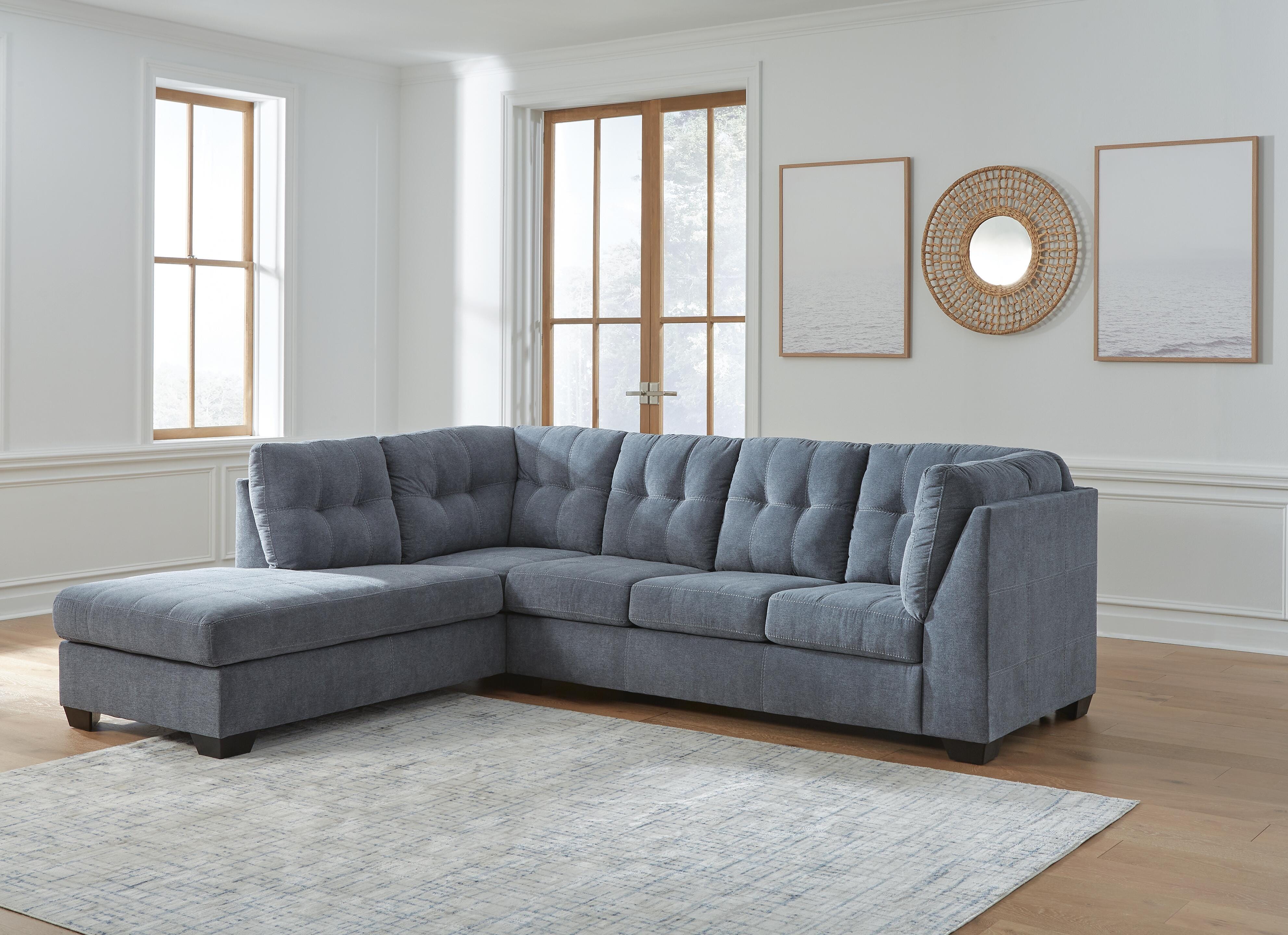 Click here for Marleton 2-Piece Sectional with Chaise  Denim prices