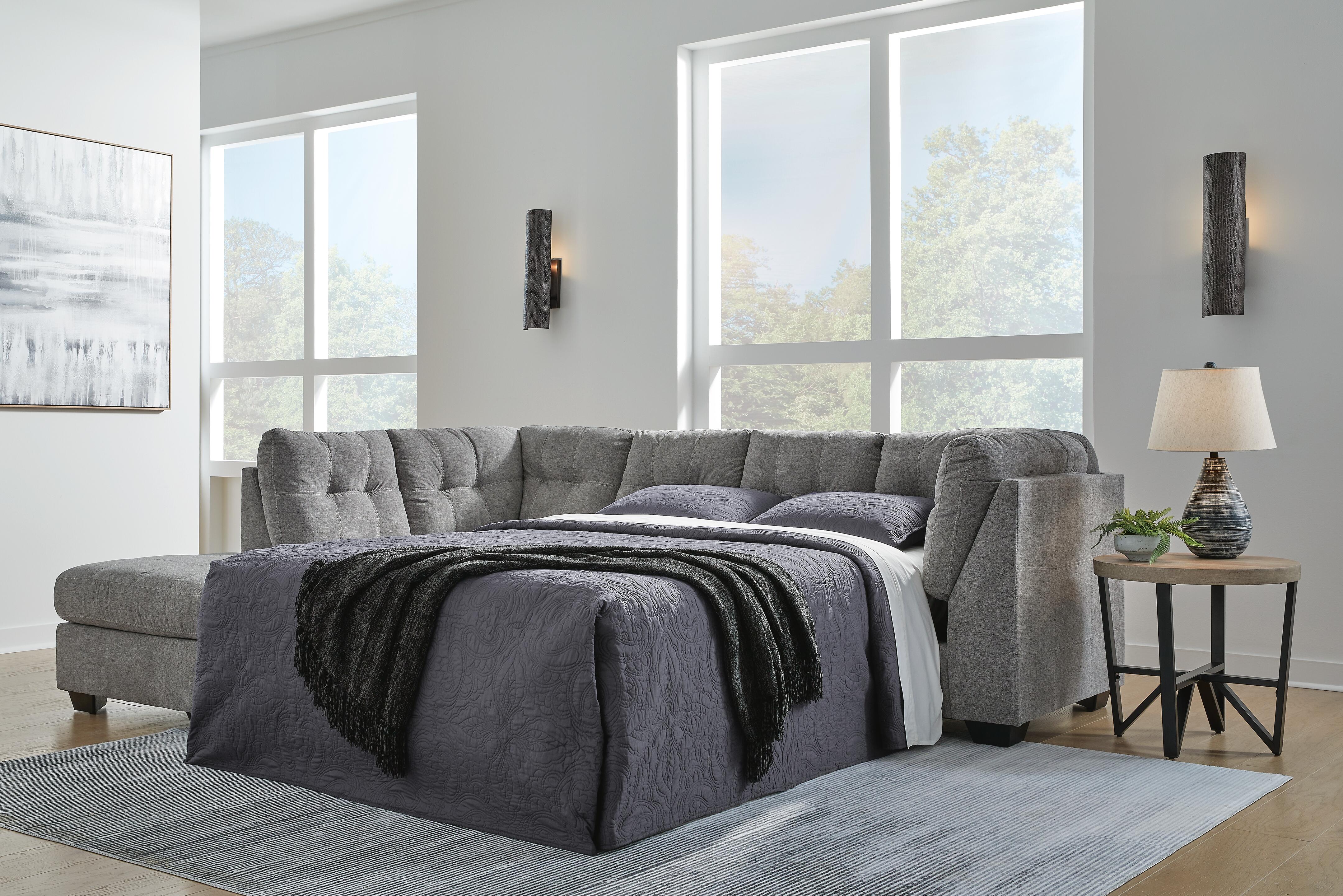 Click here for Marleton 2-Piece Sleeper Sectional with Chaise  Gr... prices