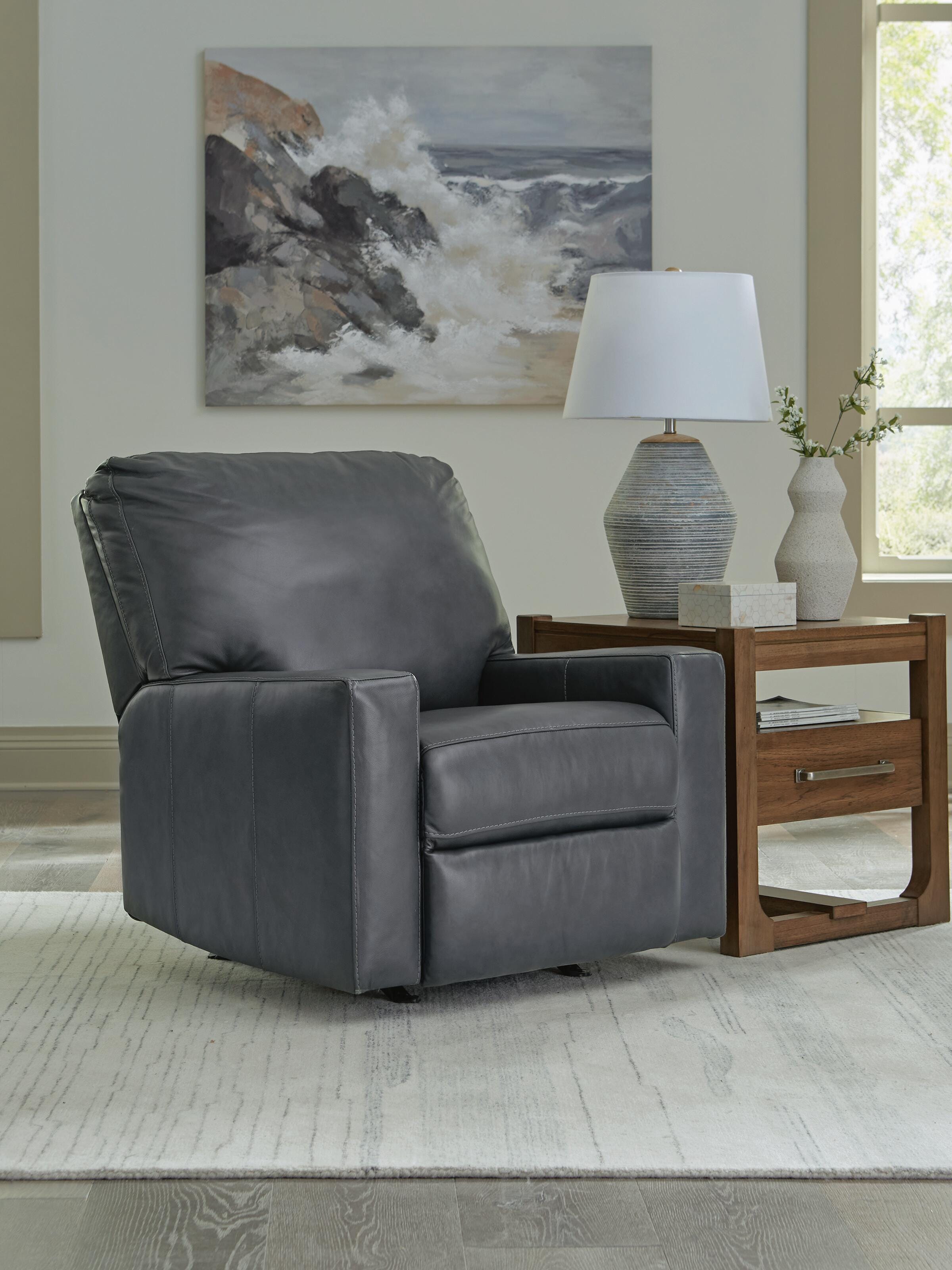 Click here for Bolsena Manual Leather Recliner Leather  Admiral prices