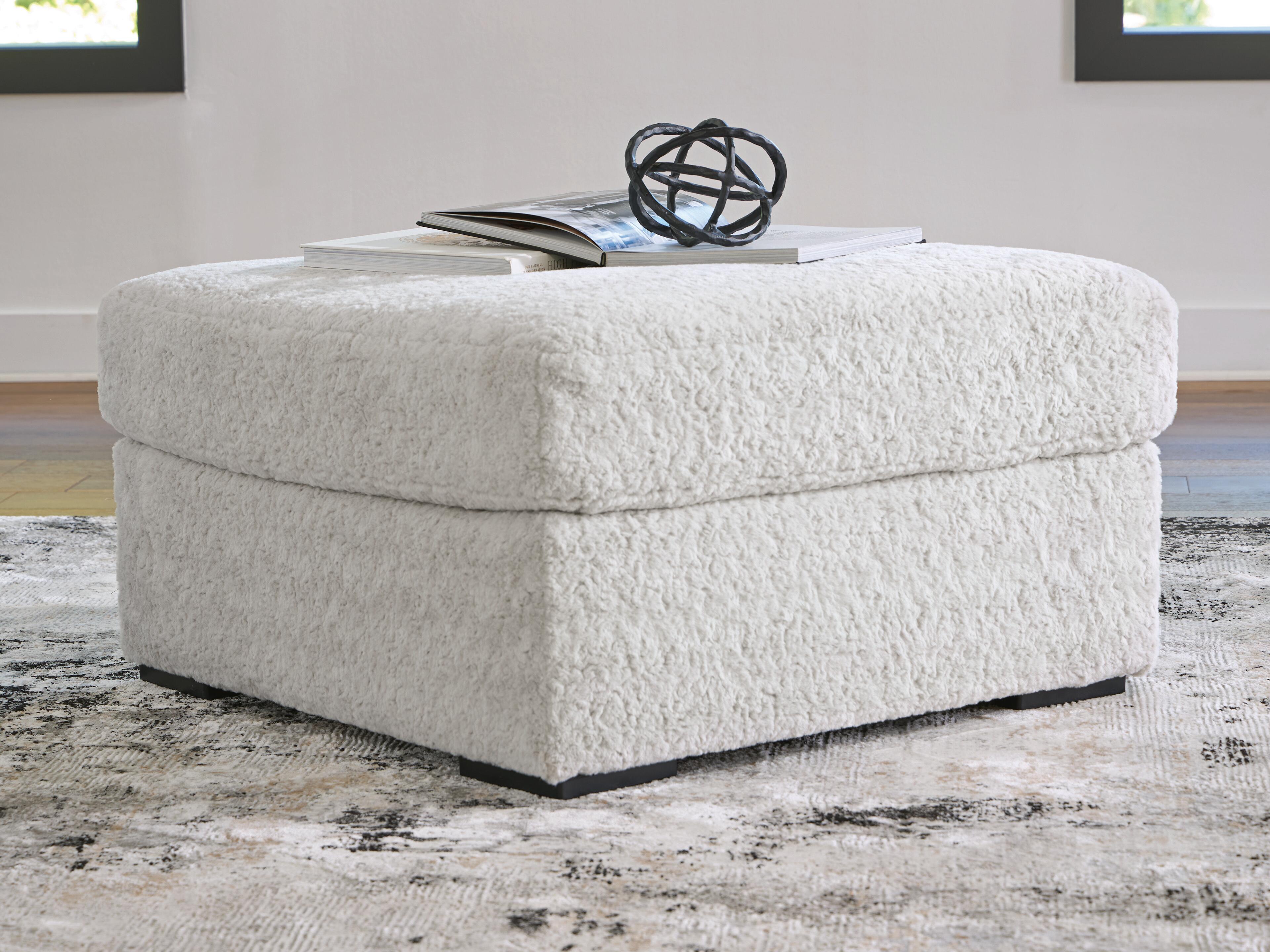 Click here for Snodoodle Oversized Accent Ottoman  Arctic prices