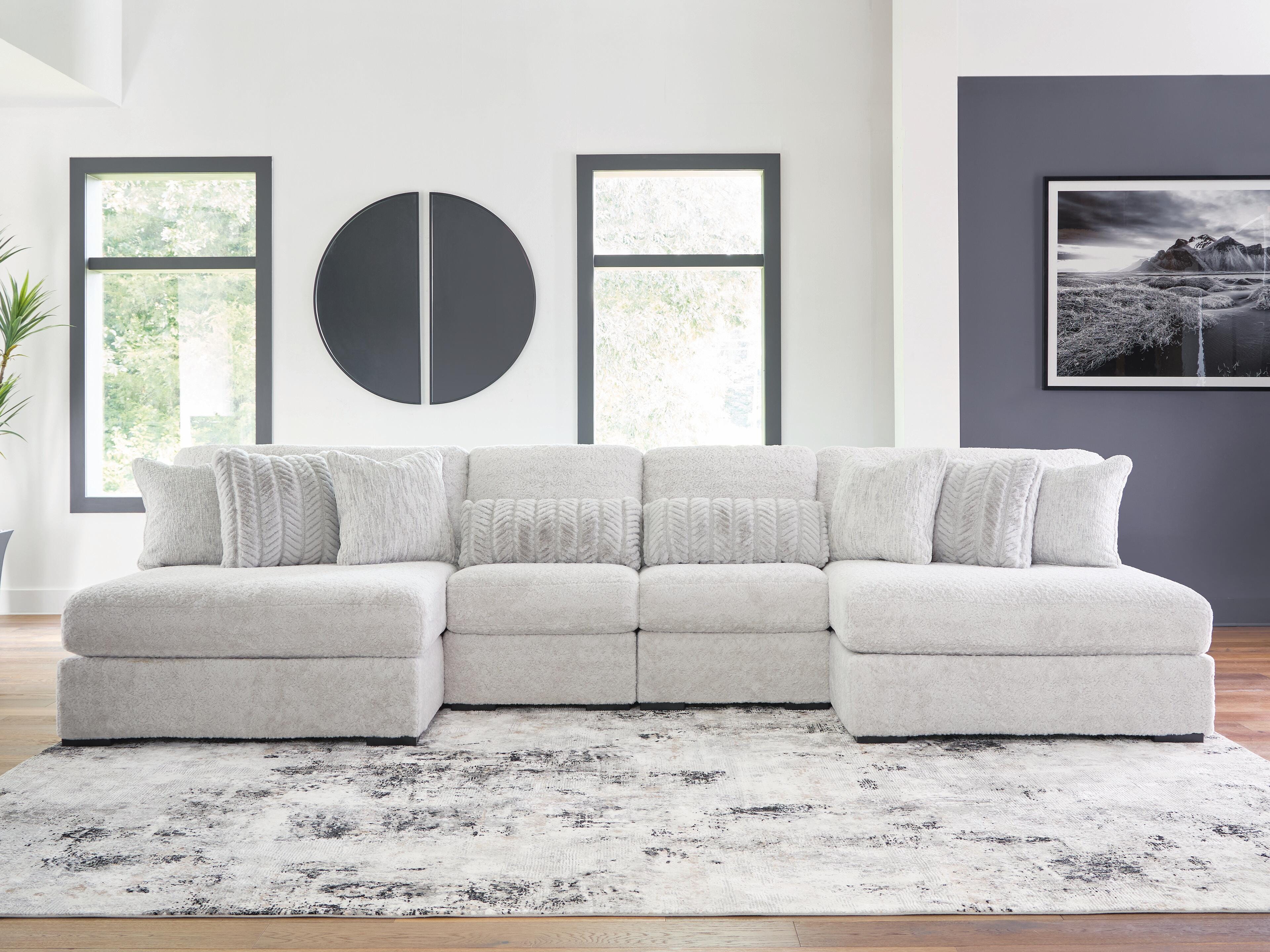 Click here for Snodoodle 4-Piece Modular Sectional with Double Ch... prices