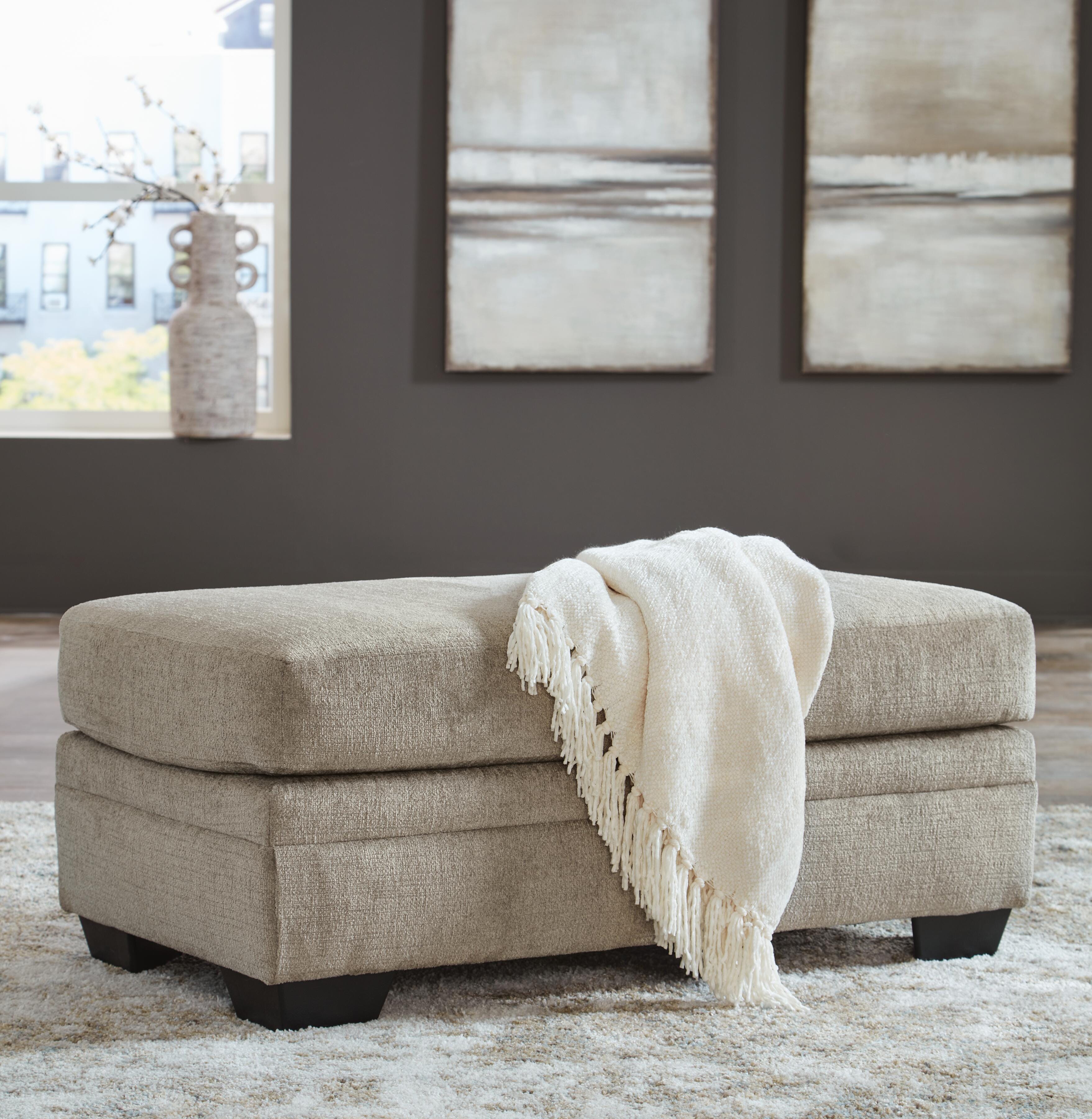 Click here for Stonemeade Ottoman  Taupe prices