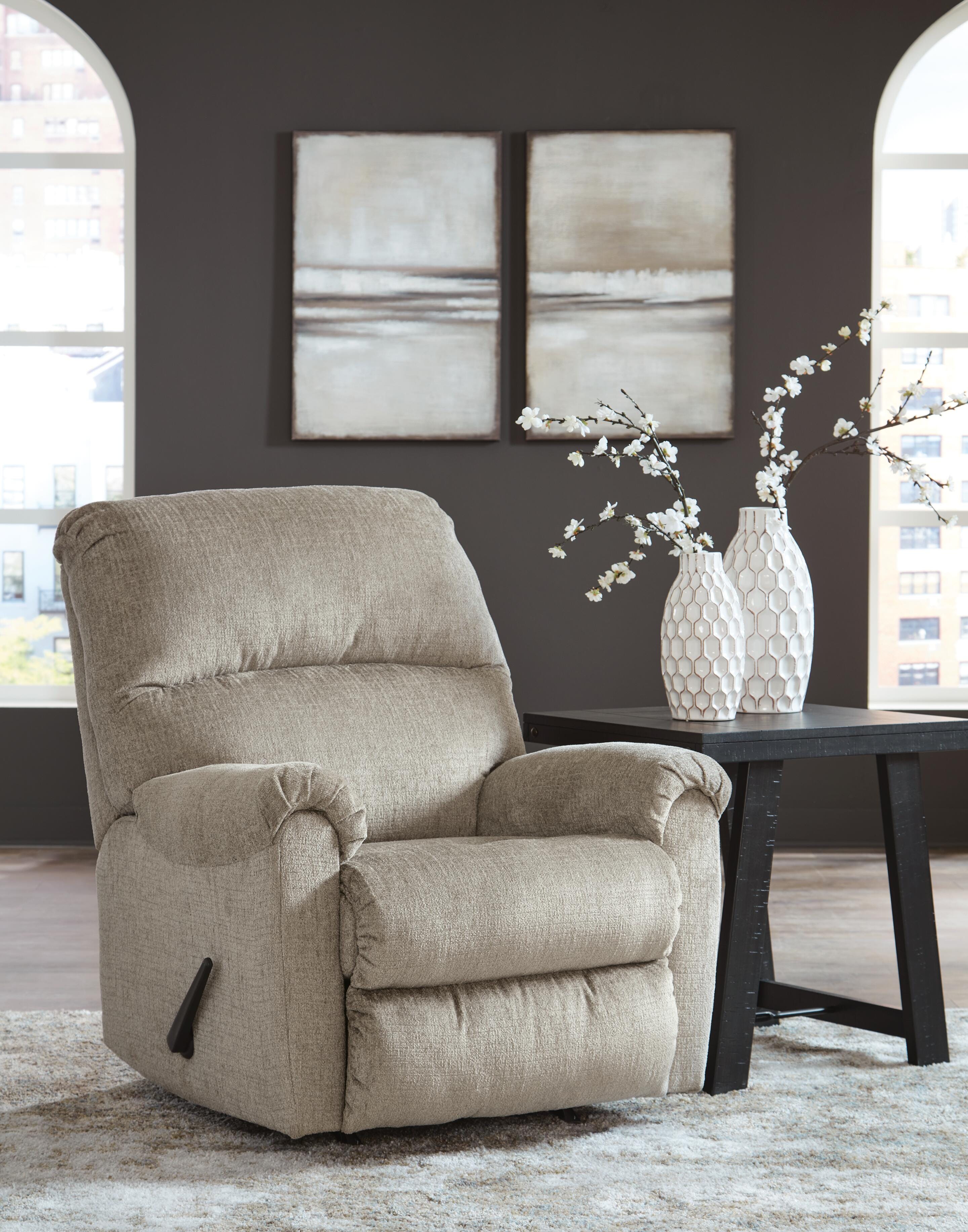 Click here for Stonemeade Manual Rocker Recliner  Taupe prices