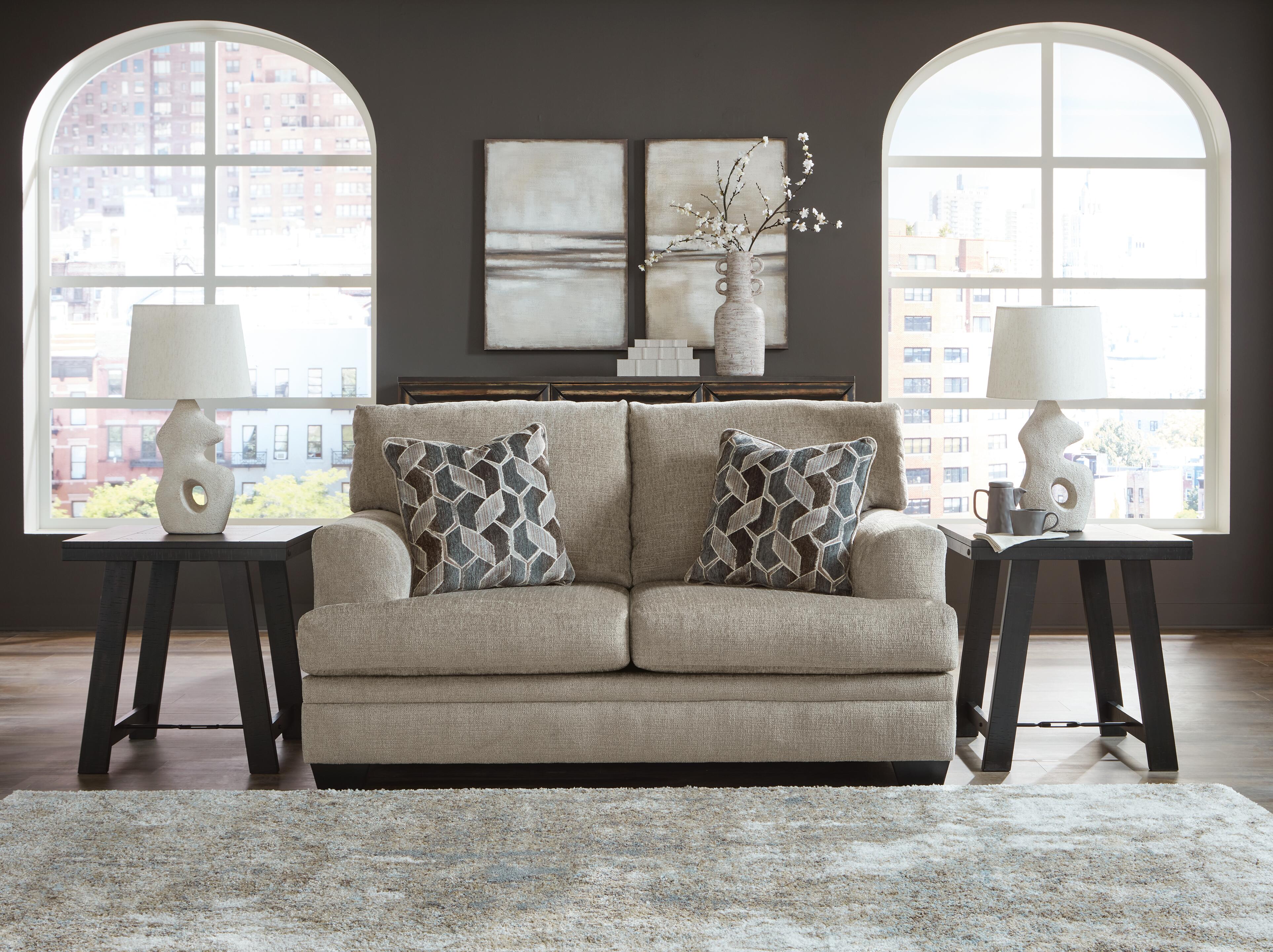 Click here for Stonemeade Loveseat  Taupe prices