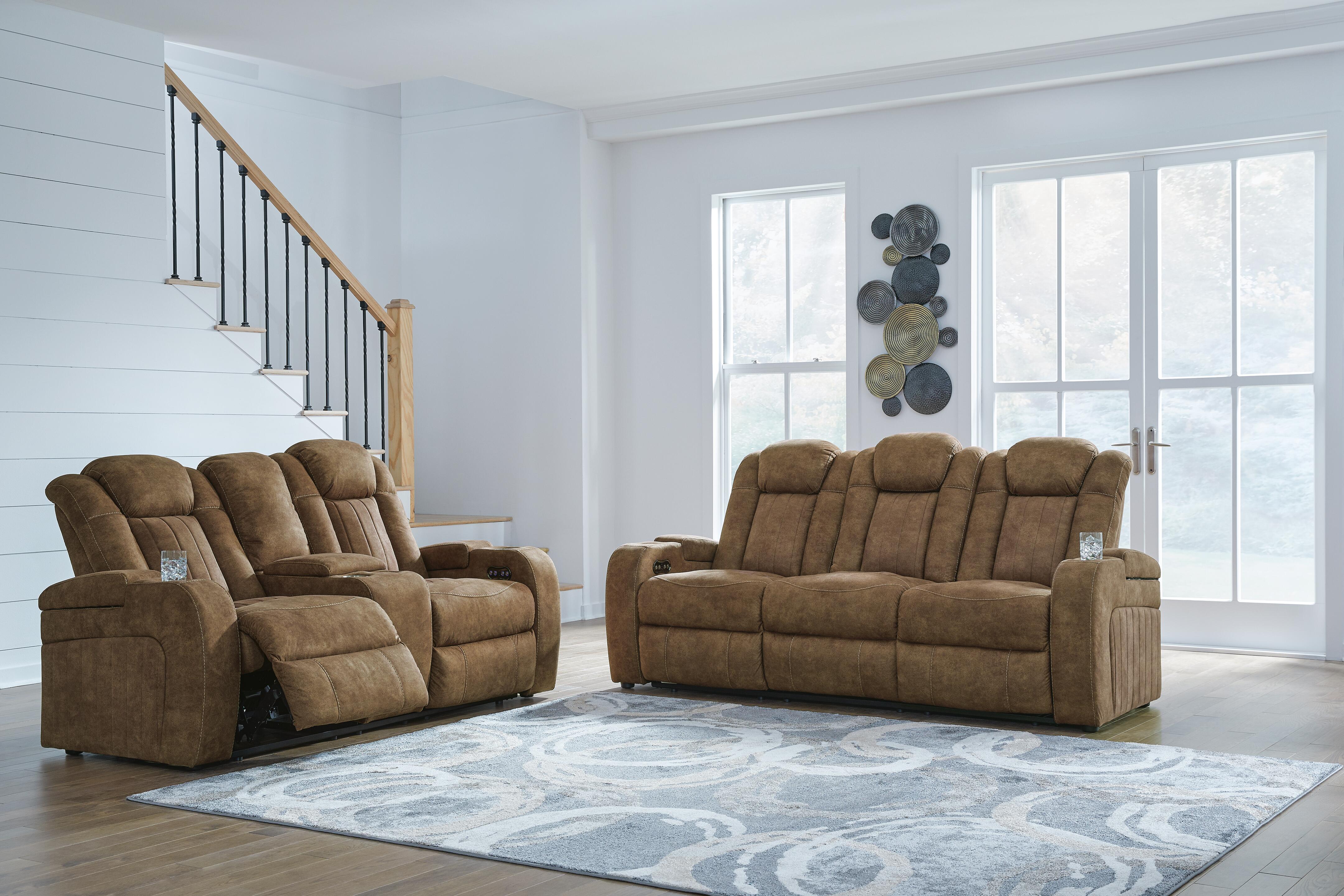 Click here for Wolfridge Sofa and Loveseat  Brindle prices