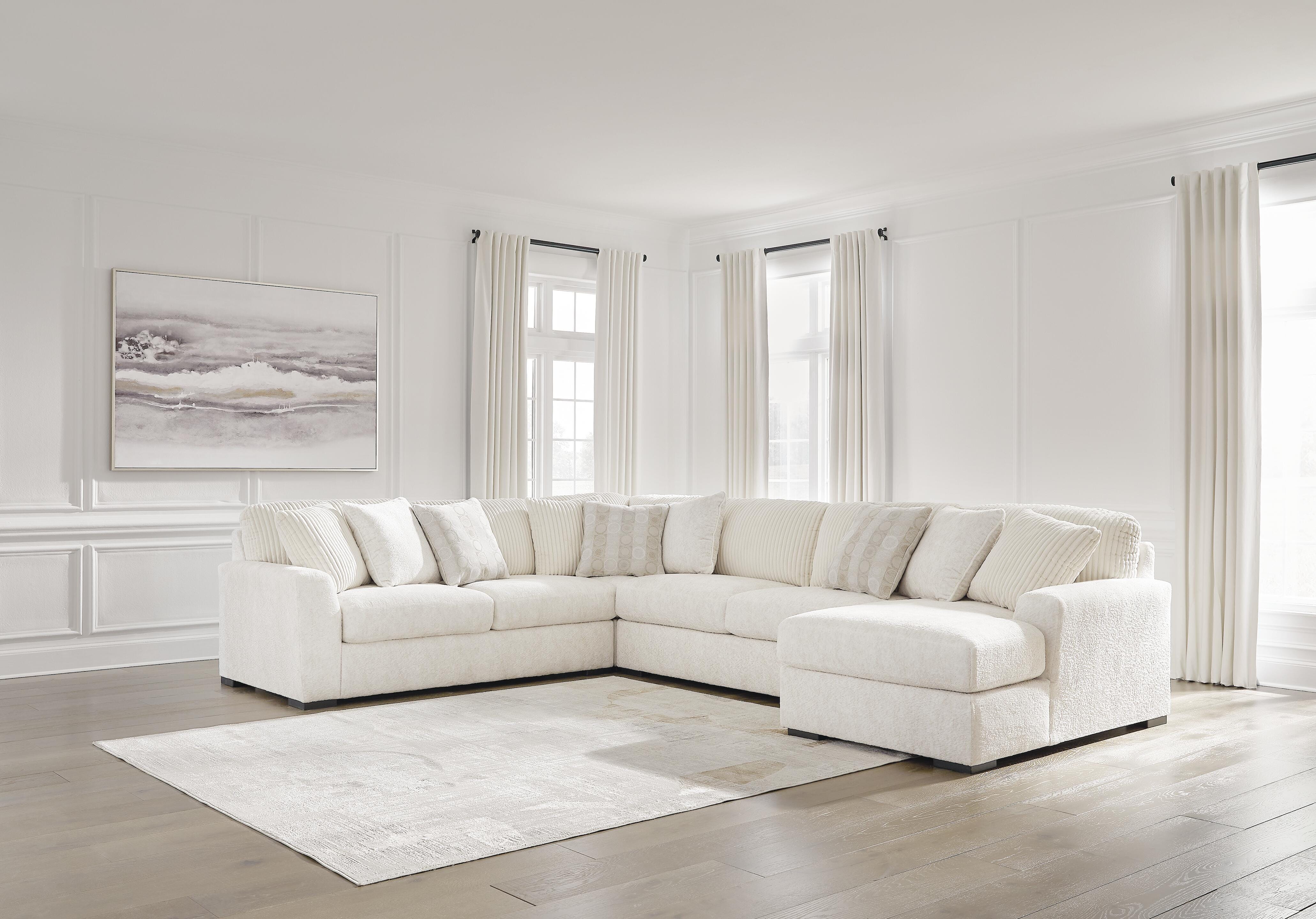 Click here for Chessington 4-Piece Sectional with Chaise  Ivory prices