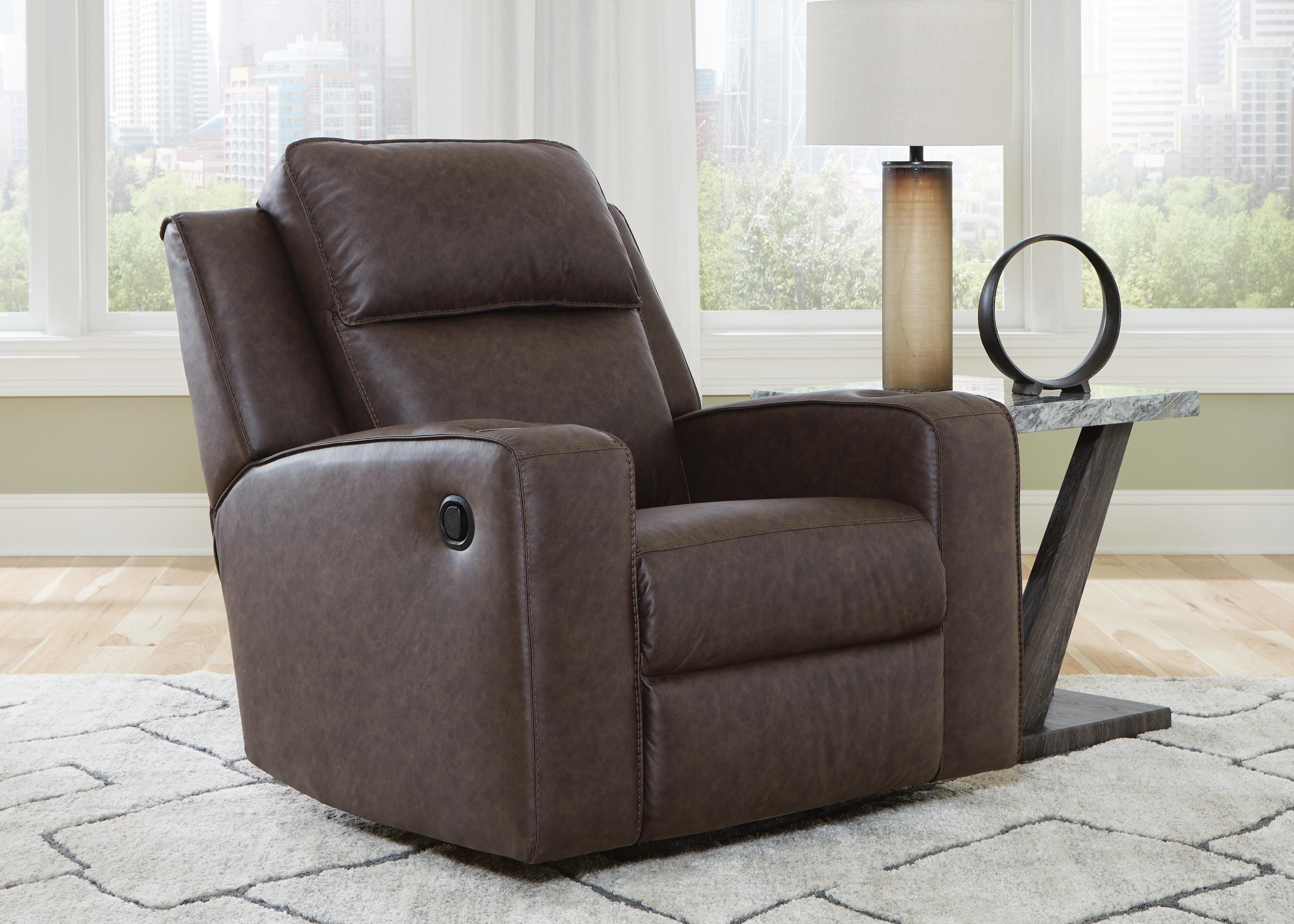 Click here for Lavenhorne Manual Recliner  Umber prices