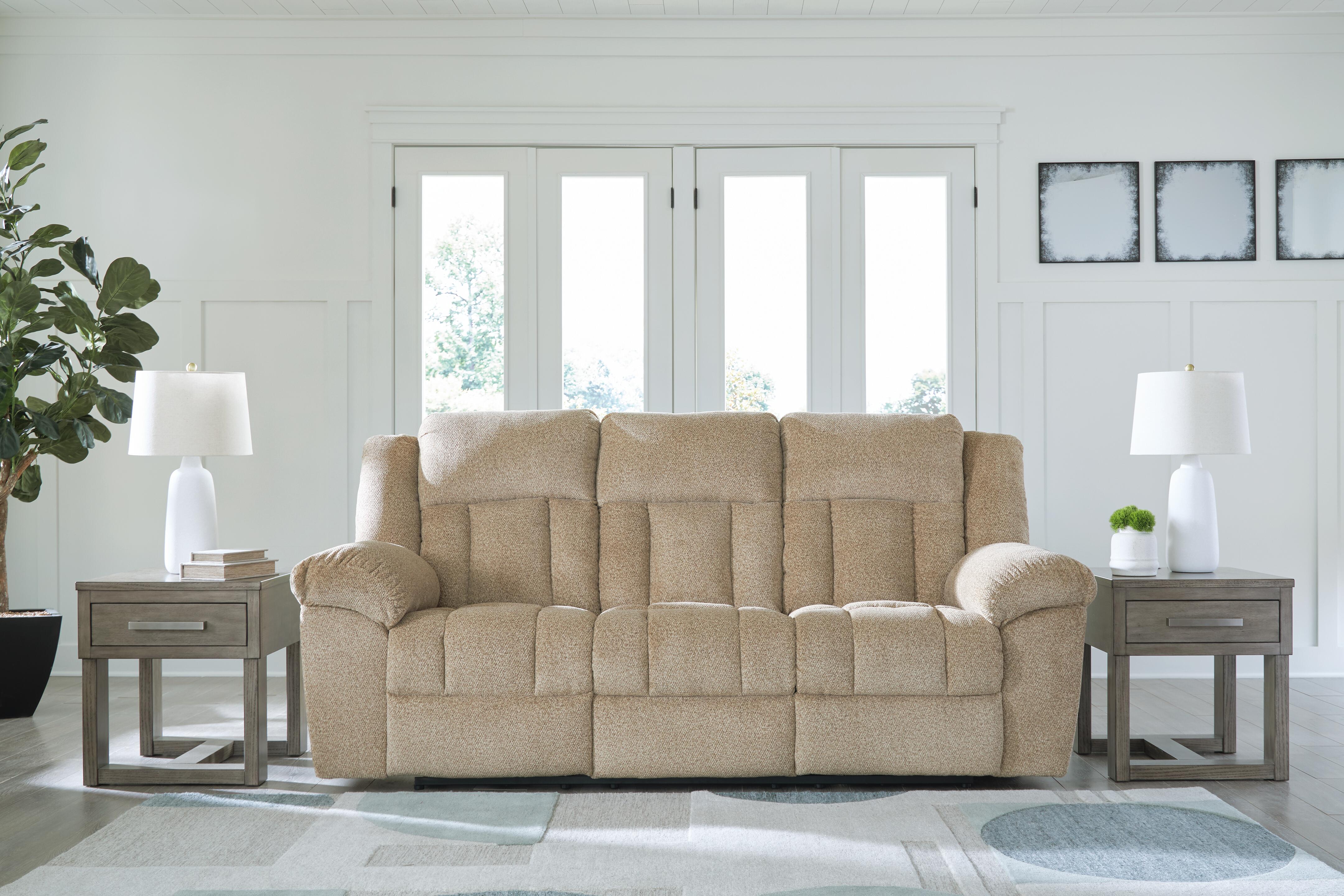Click here for Tip-Off Dual Power Reclining Sofa  Wheat prices