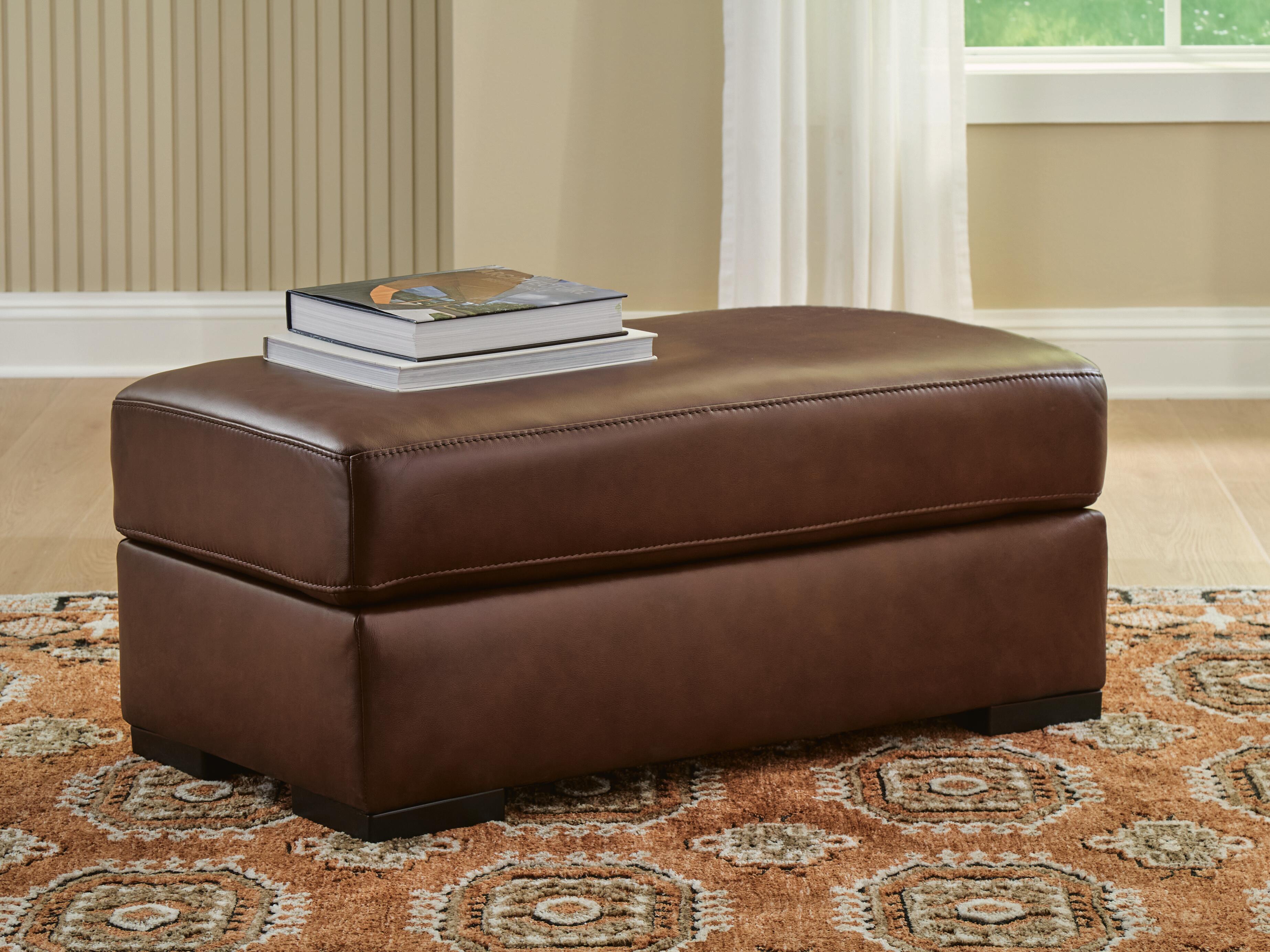 Click here for Mossano Leather Ottoman Leather  Canyon prices