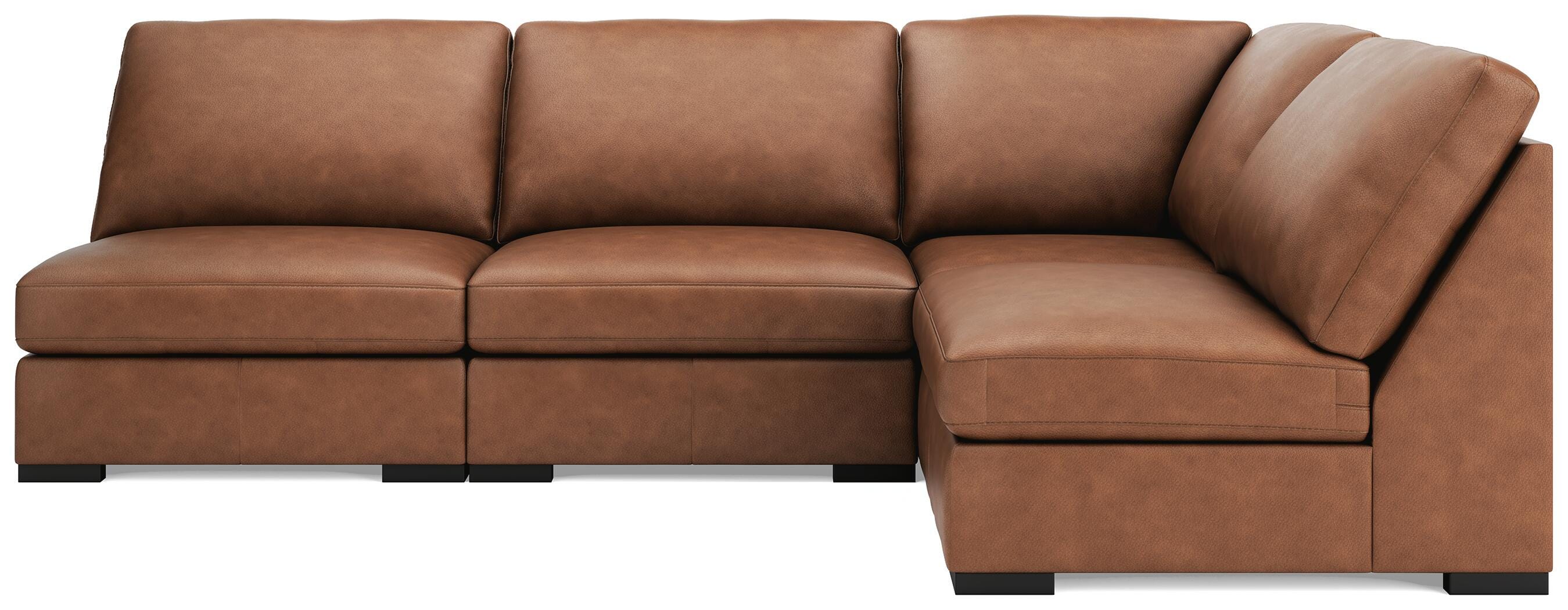 Click here for Ashley Luxe Calden Leather 4-Piece Modular L-Shape... prices