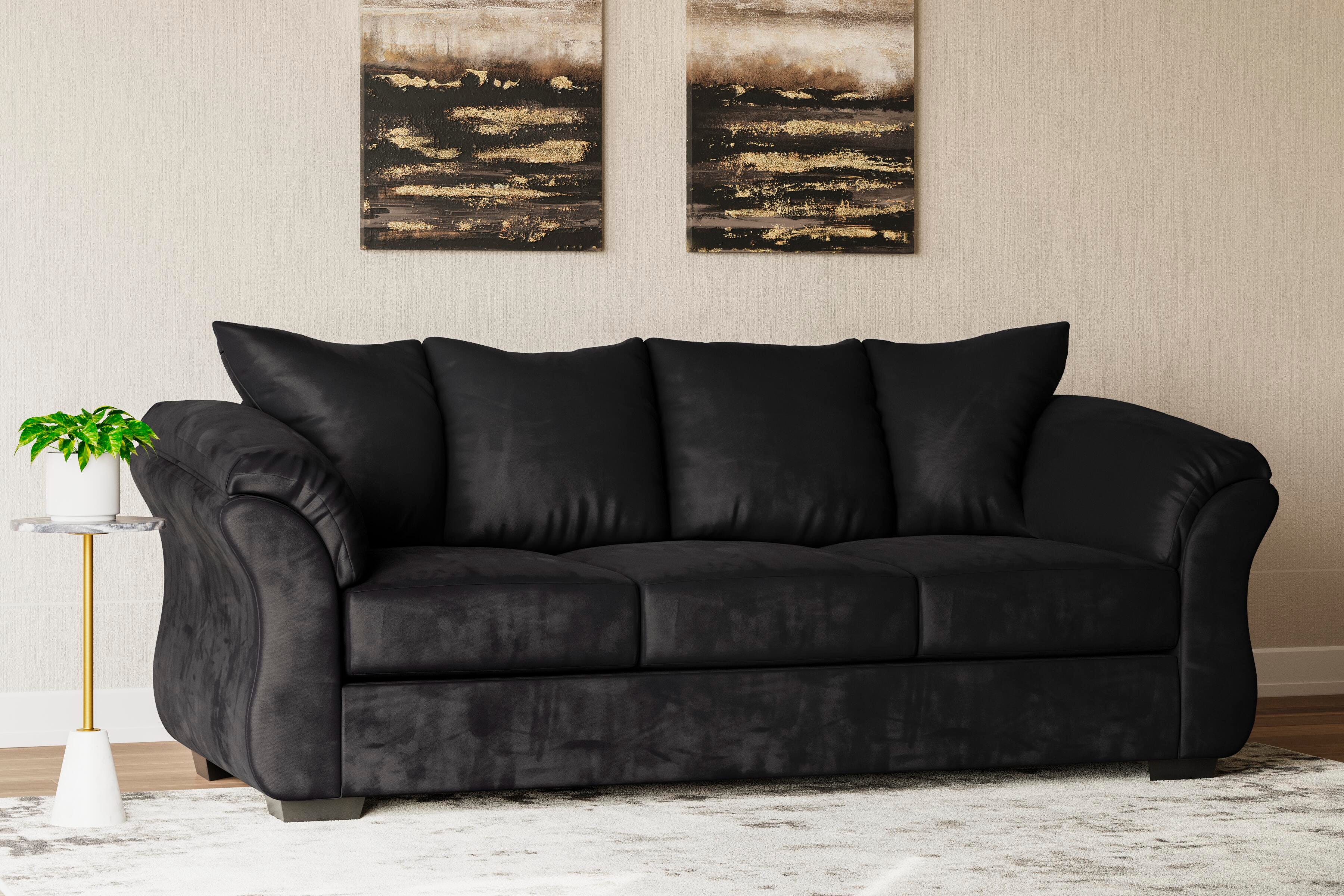 Click here for Darcy Sofa  Black prices