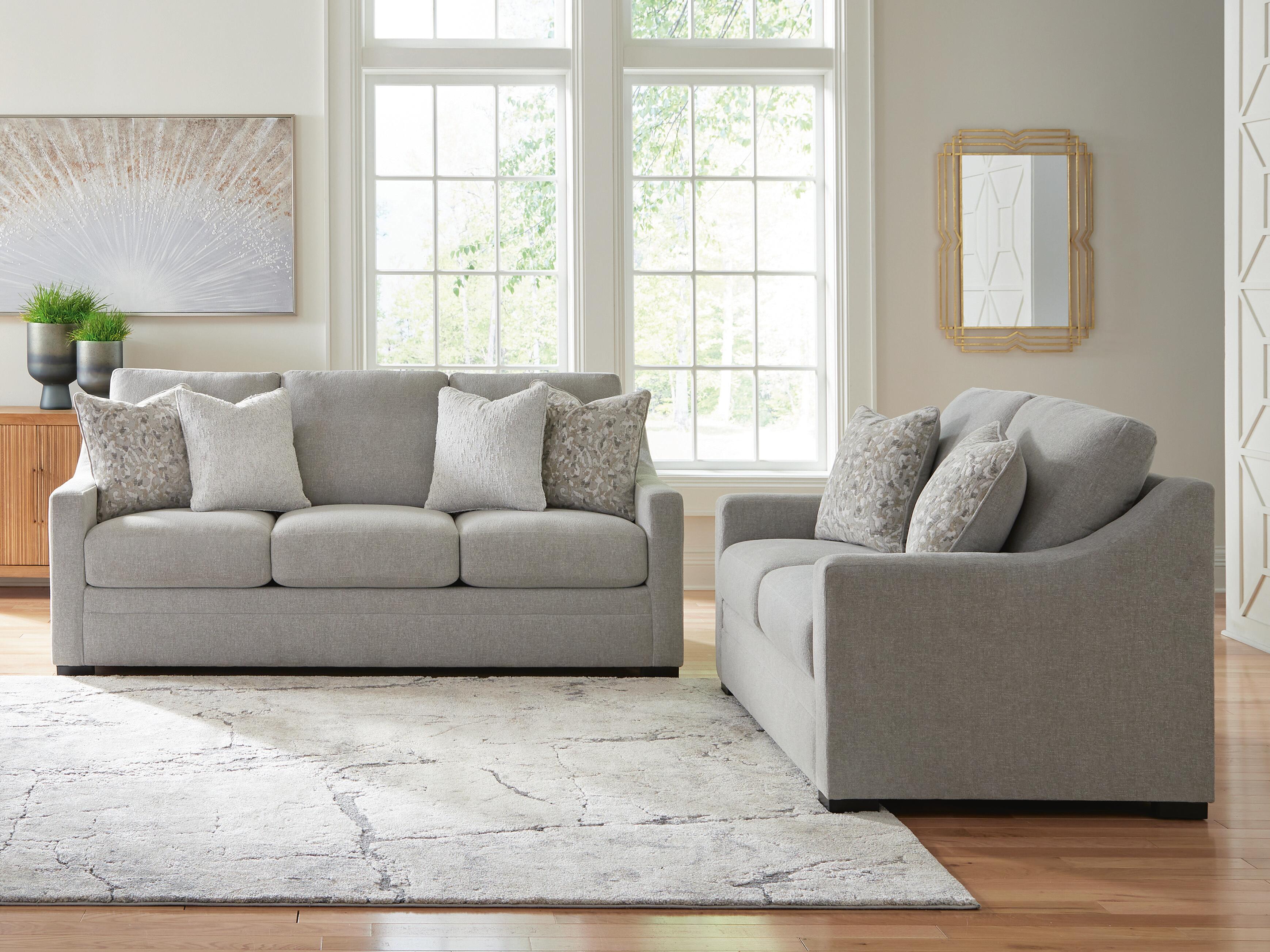 Click here for Ivory Brook Sofa and Loveseat  Dusk prices