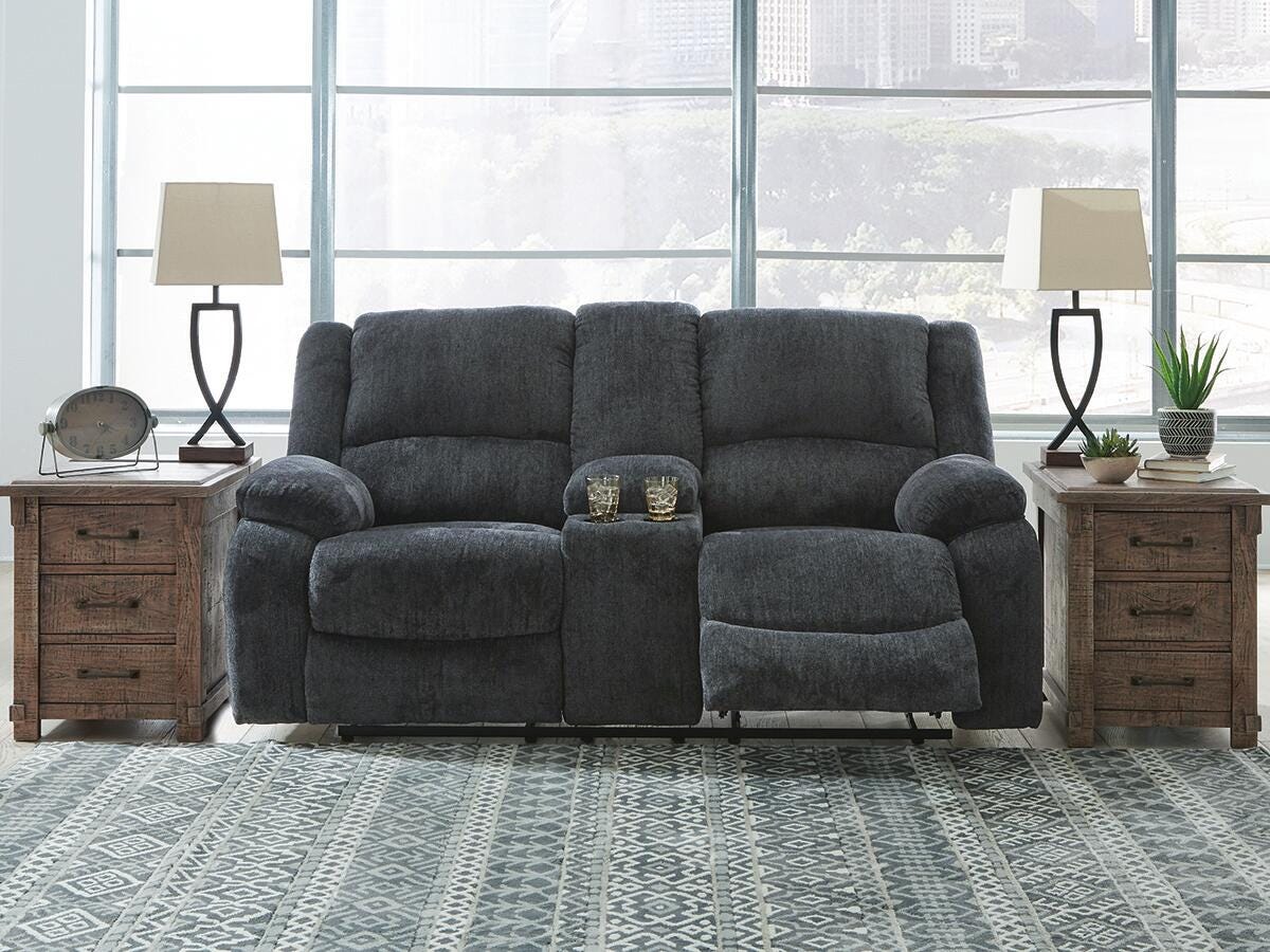 Click here for Draycoll Manual Reclining Loveseat with Console  S... prices
