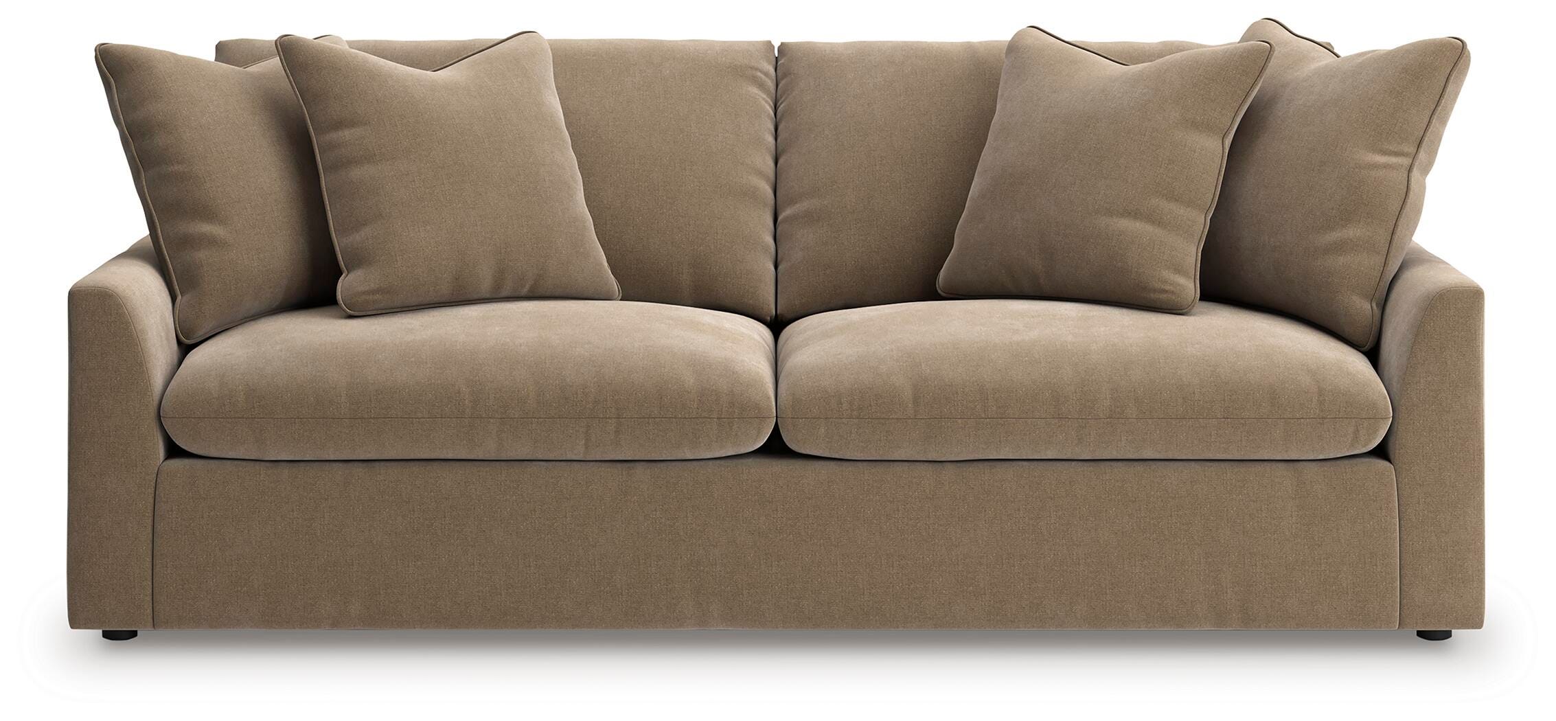 Click here for Ashley Luxe Whitehaven Velvet Sofa  Sable prices