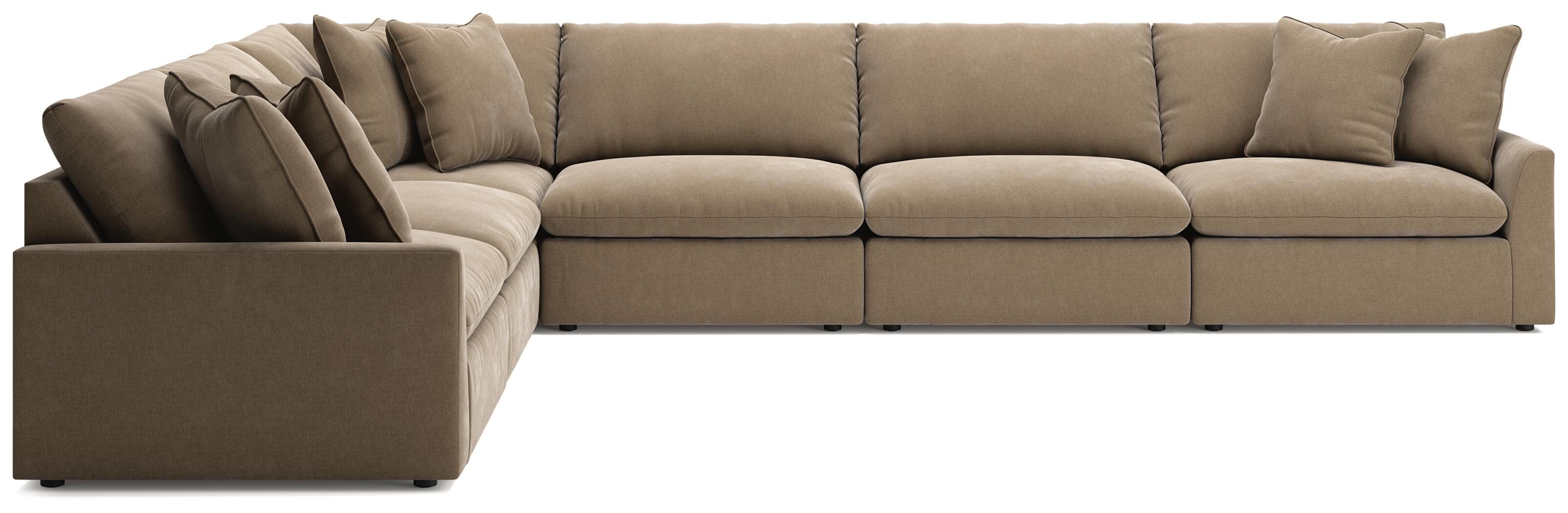 Click here for Ashley Luxe Whitehaven Velvet 6-Piece Modular L-Sh... prices