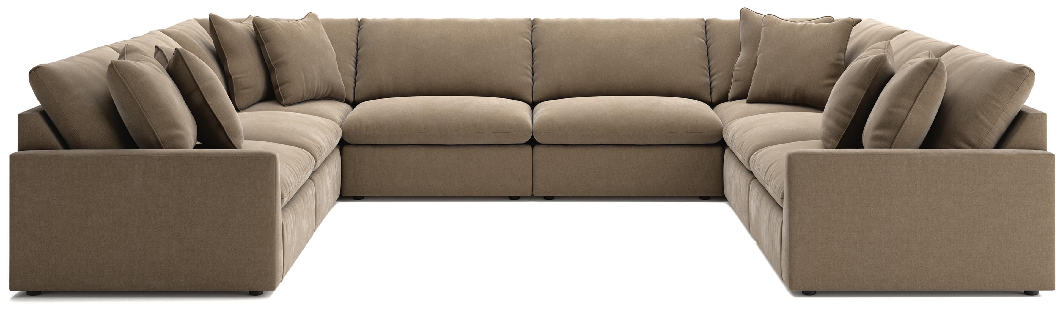 Click here for Ashley Luxe Whitehaven Velvet 8-Piece Modular U-Sh... prices