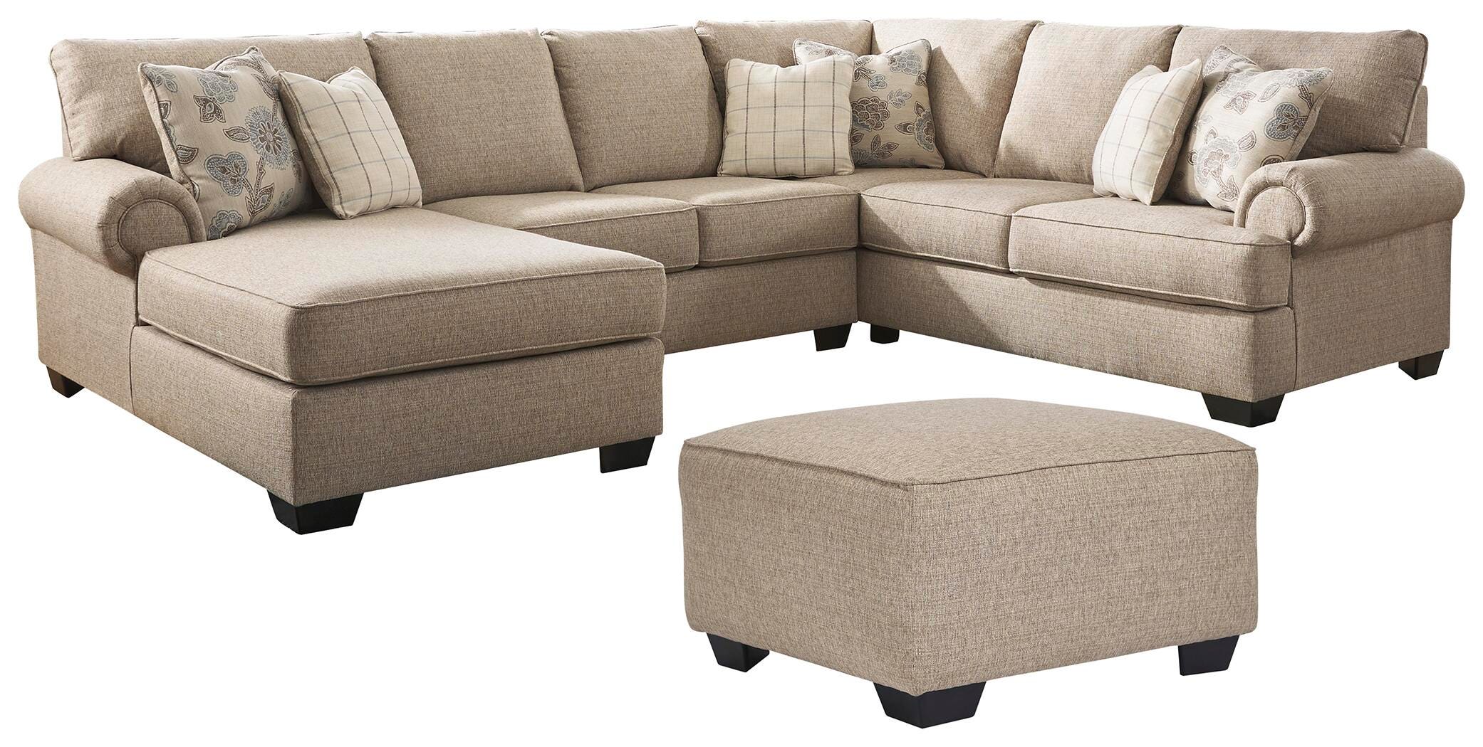 Click here for Baceno 3-Piece Sectional with Ottoman  Hemp prices