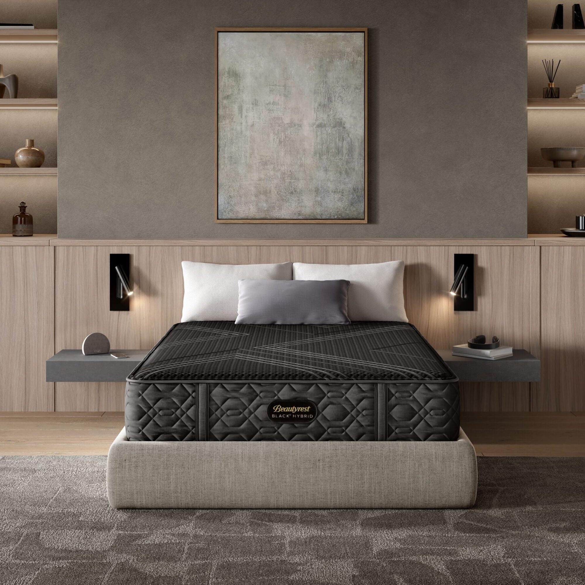 Click here for Beautyrest Black® Hybrid Series One Medium 13 in.... prices