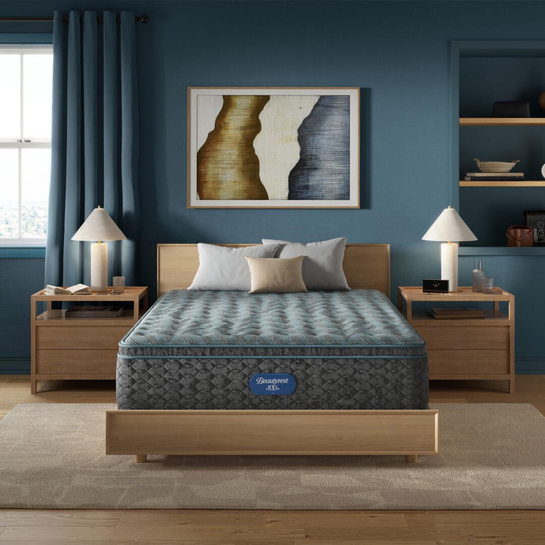 Click here for Beautyrest Level One Medium Pillow Top 14.25 in. Q... prices