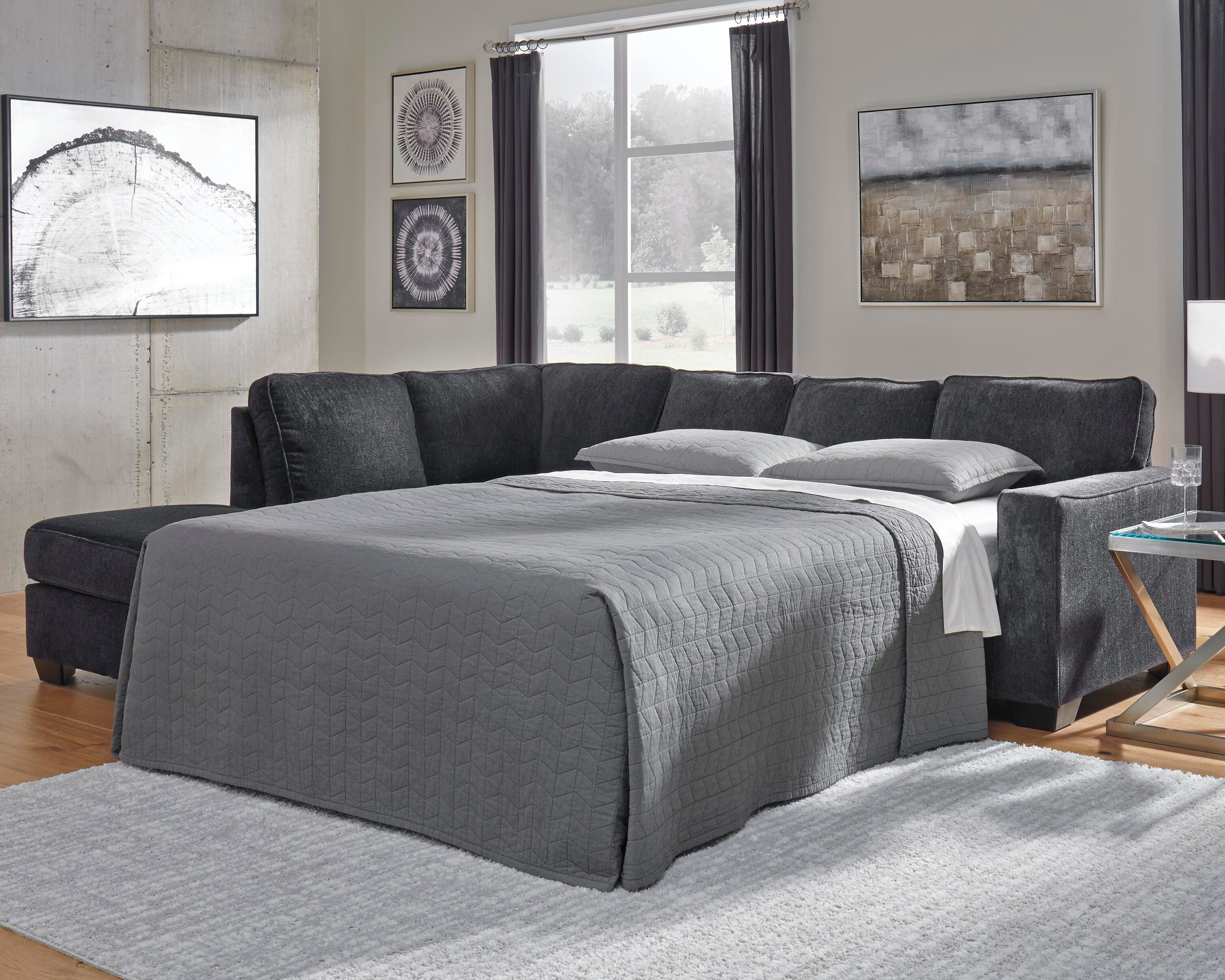 Click here for Altari 2-Piece Sleeper Sectional with Chaise  Slat... prices