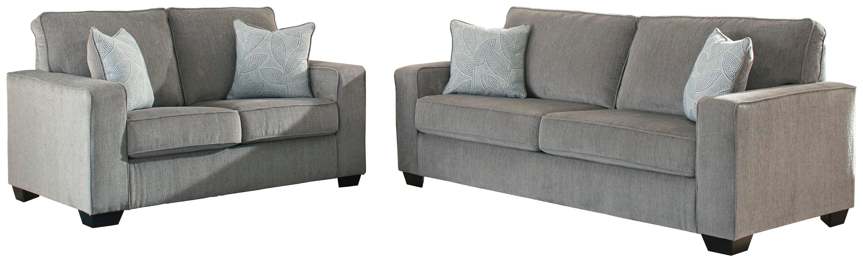 Click here for Altari Sofa and Loveseat  Alloy prices
