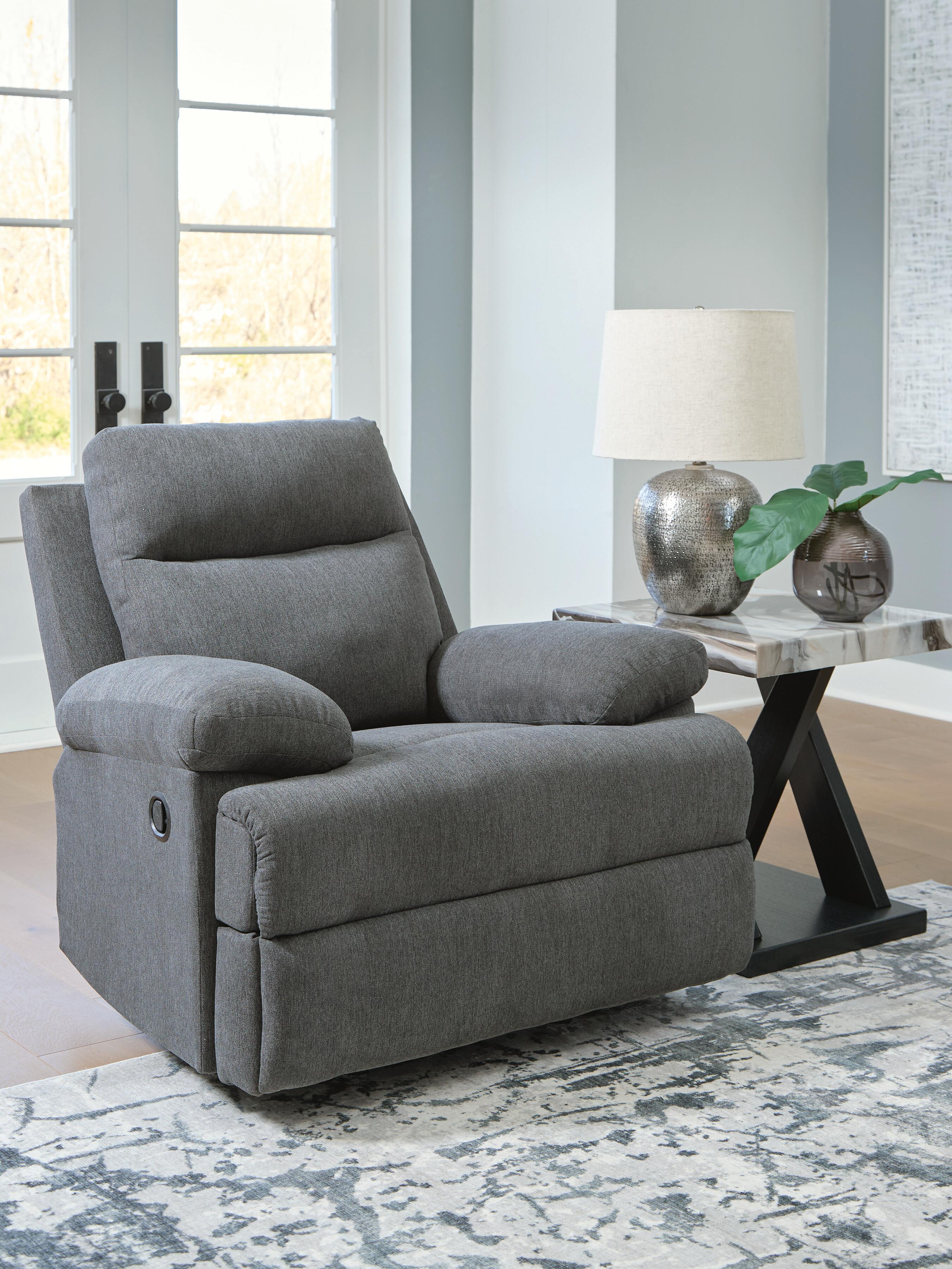 Click here for Tarrant Manual Recliner  Charcoal prices