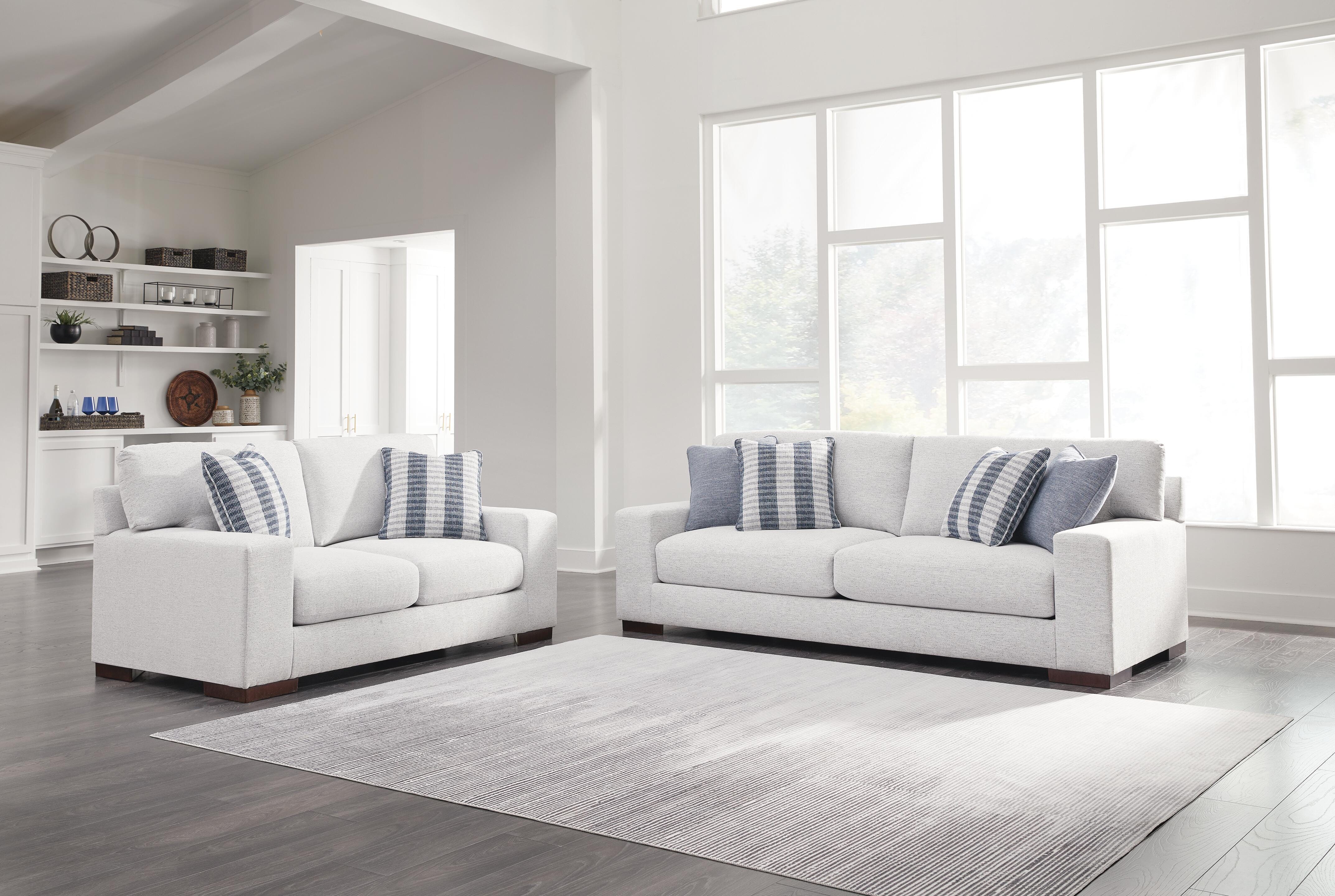 Click here for Belvoir Performance Fabric Sofa and Loveseat  Snow prices