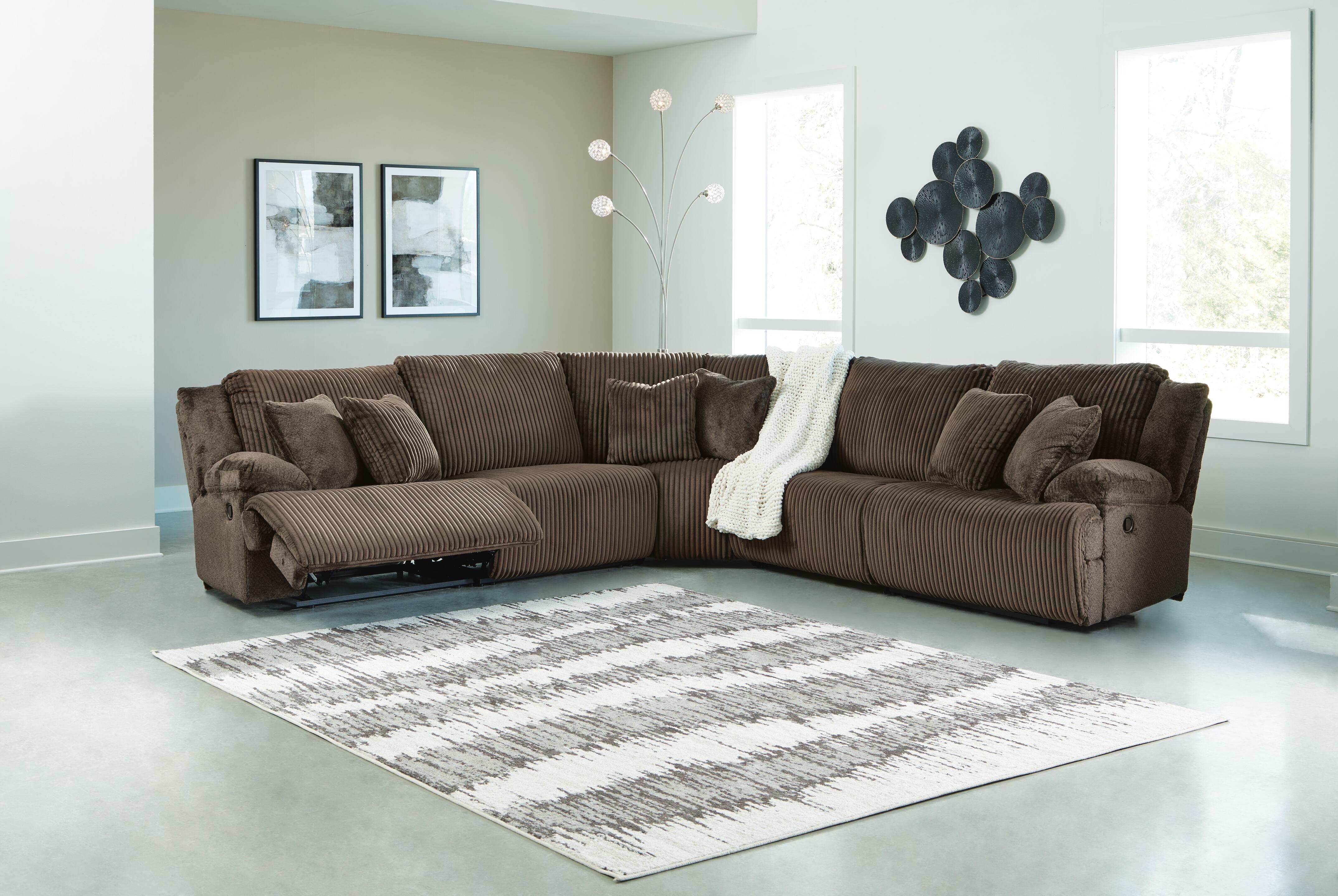 Click here for Top Tier 5-Piece Manual Reclining Modular Sectiona... prices