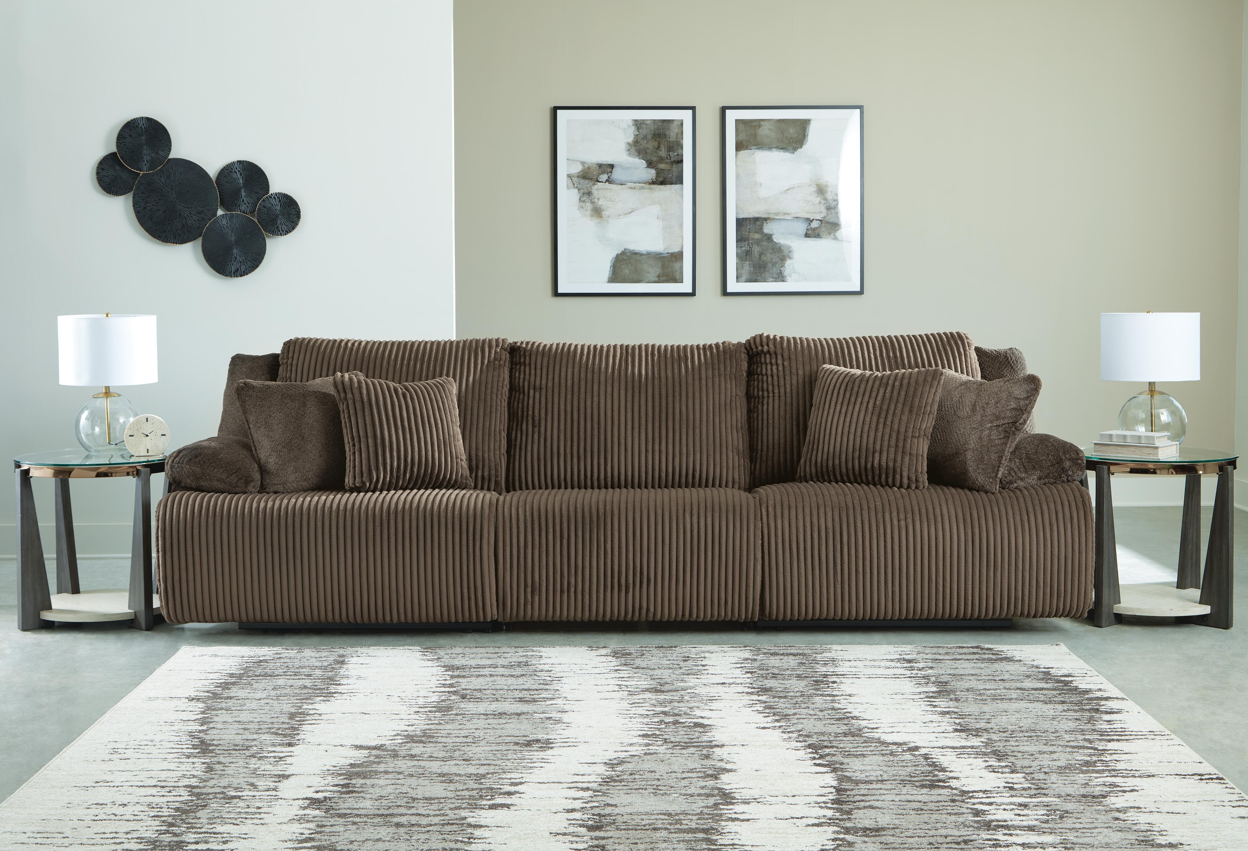 Click here for Top Tier 3-Piece Manual Reclining Modular Sofa  Ch... prices