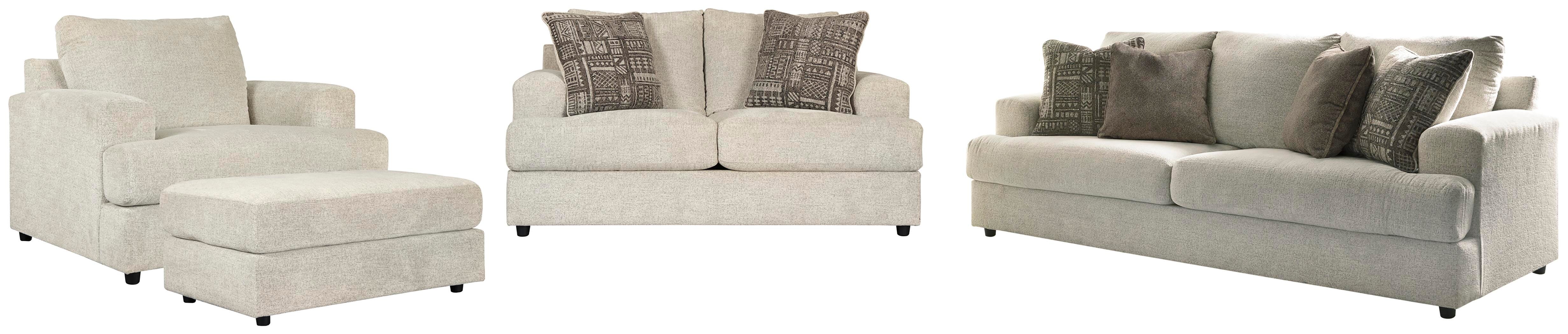 Click here for Soletren Sofa  Loveseat  Chair and Ottoman  Stone prices