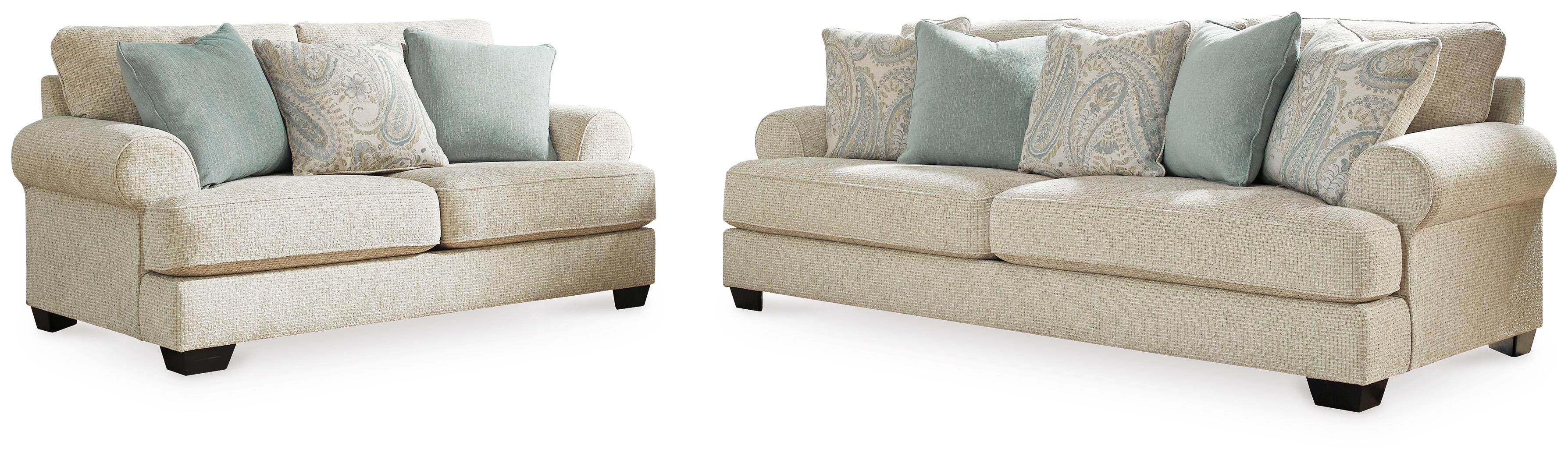 Click here for Monaghan Sofa and Loveseat  Sandstone prices