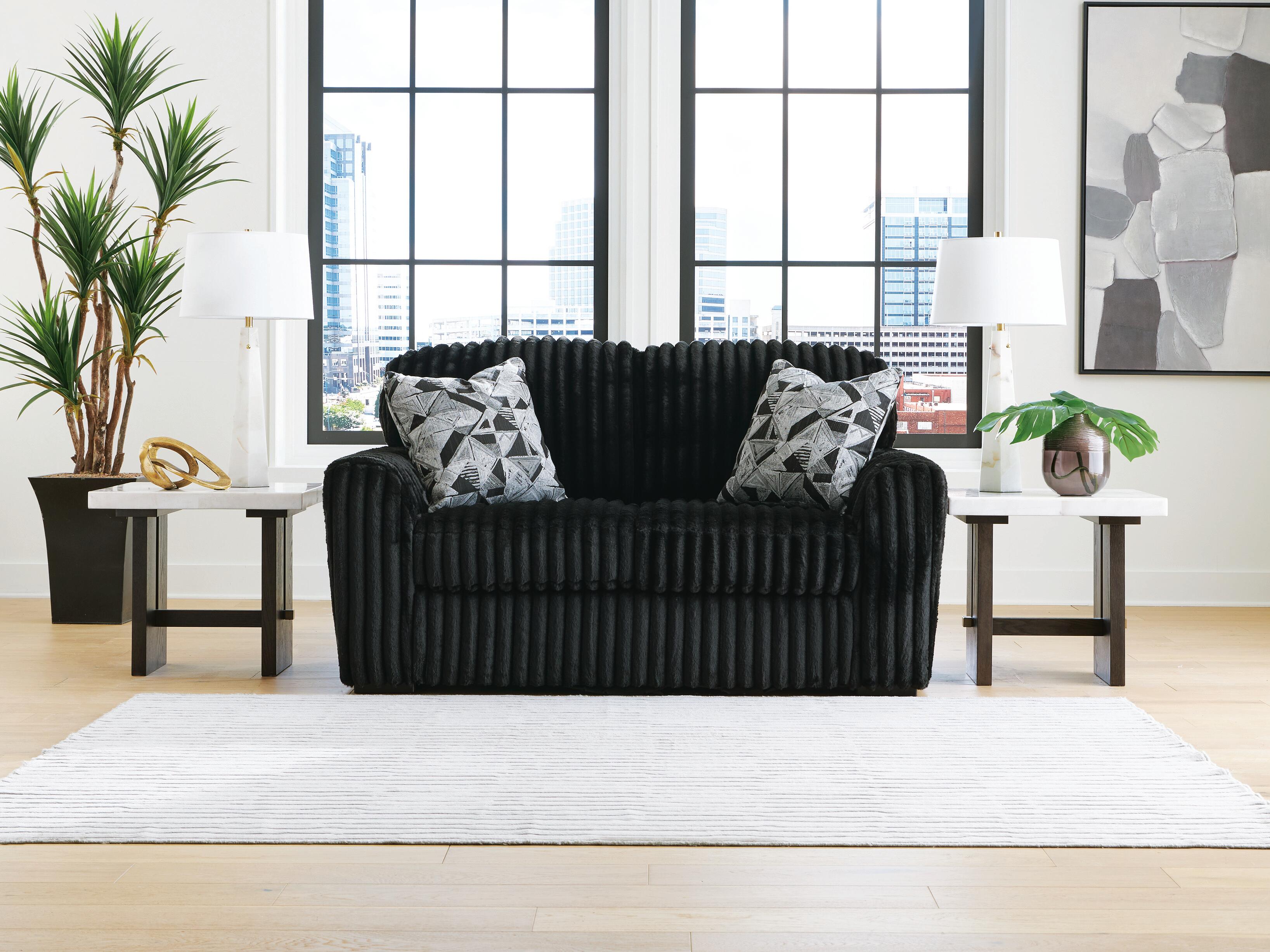Click here for Midnight-Madness Loveseat  Onyx prices