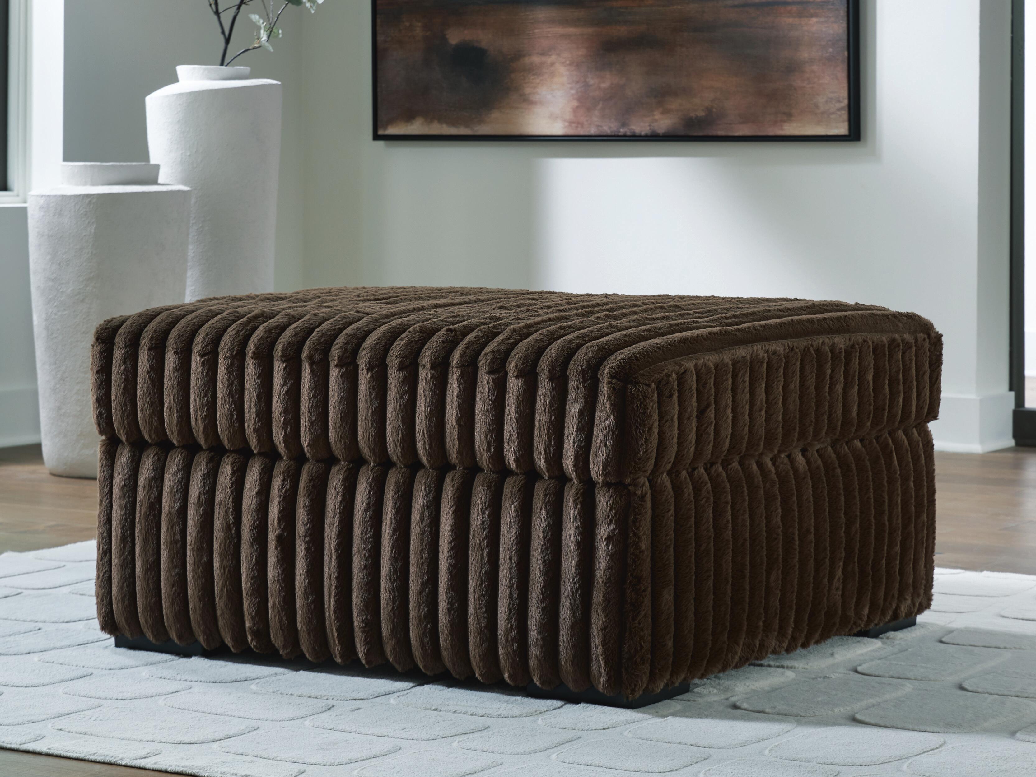 Click here for Midnight-Madness Accent Ottoman  Chocolate prices