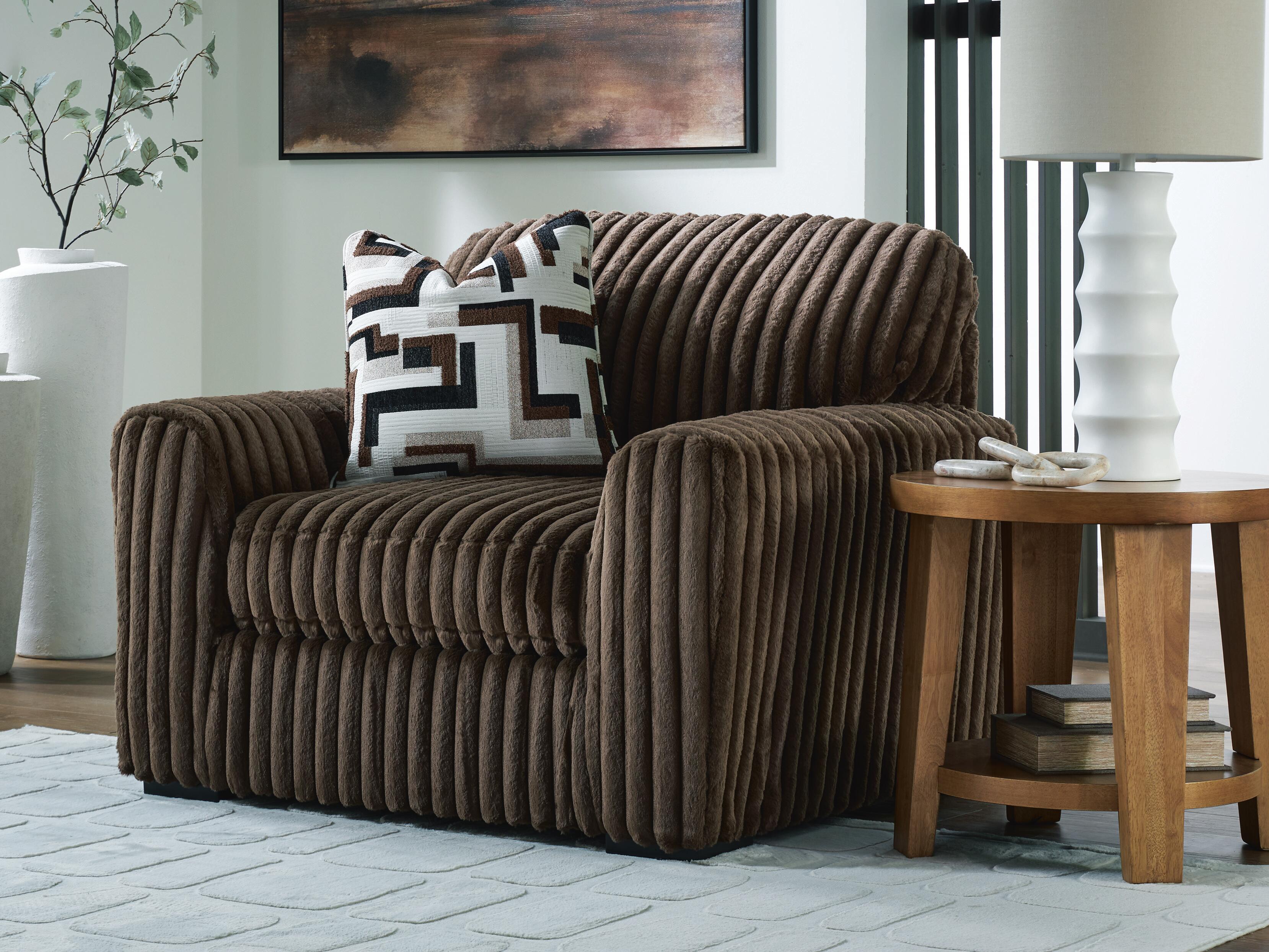 Click here for Midnight-Madness Oversized Chair  Chocolate prices