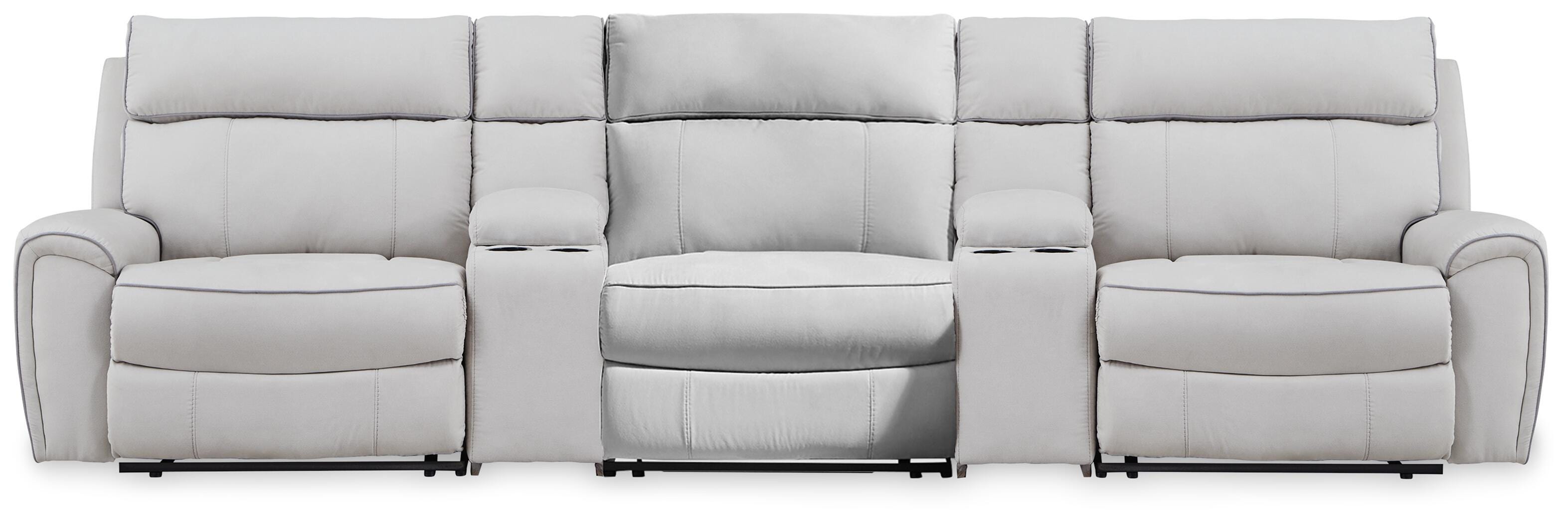Click here for Grafton Pike 5-Piece Dual Power Reclining Modular... prices