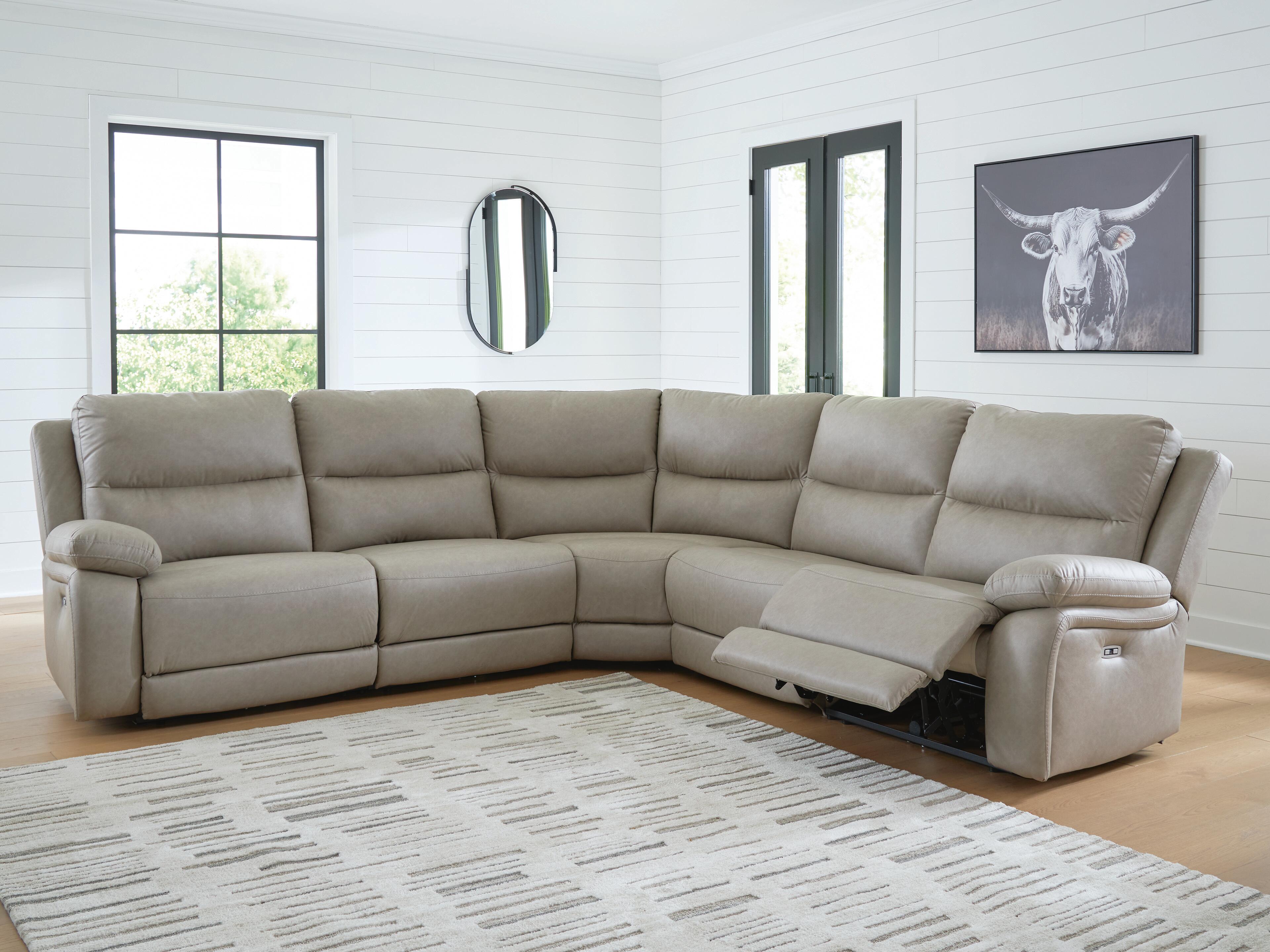 Click here for Brannigan 5-Piece Dual Power Reclining Modular Sec... prices