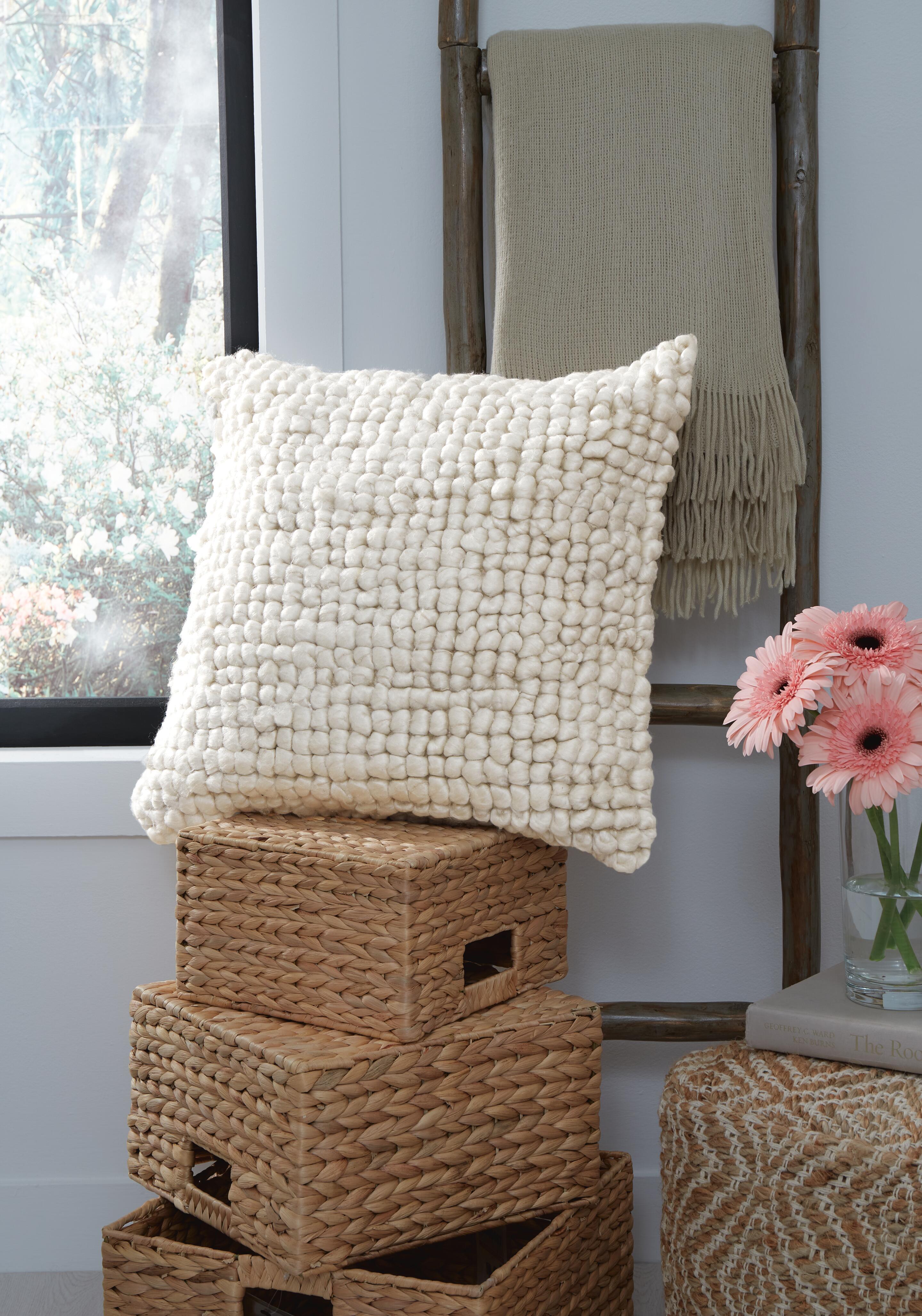 Click here for Aavie Pillow  Ivory prices