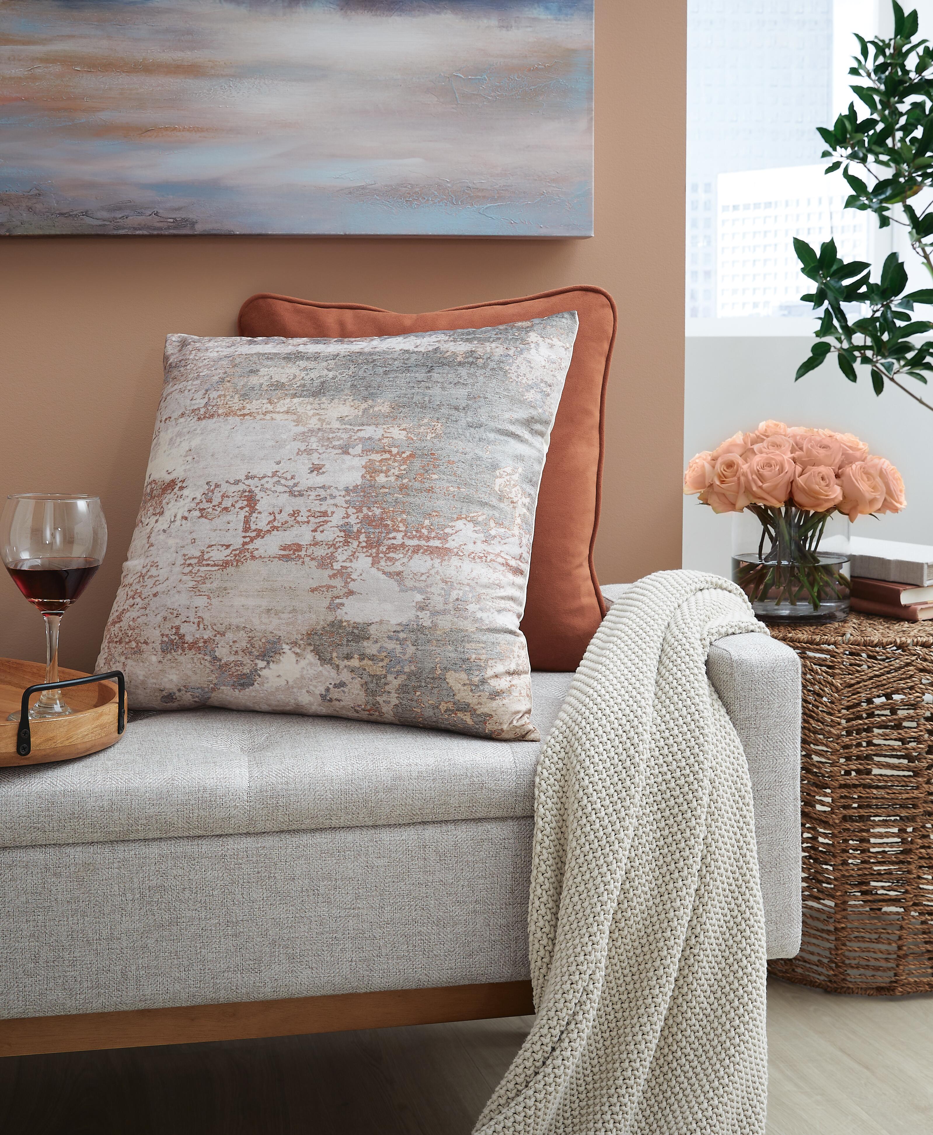 Click here for Edinfielders Pillow  Cream/Gray/Rust prices