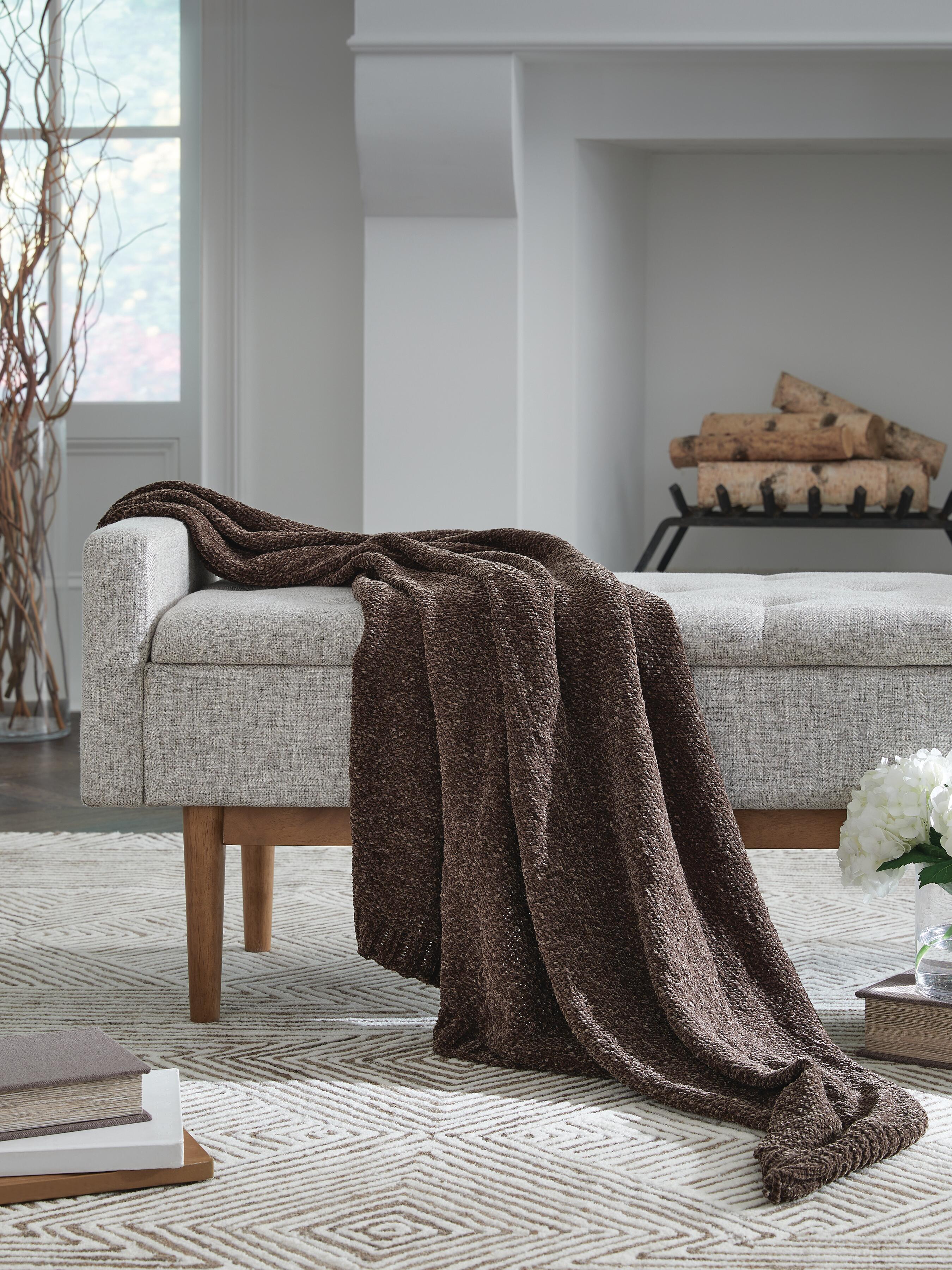 Click here for Anawood Throw  Brown prices