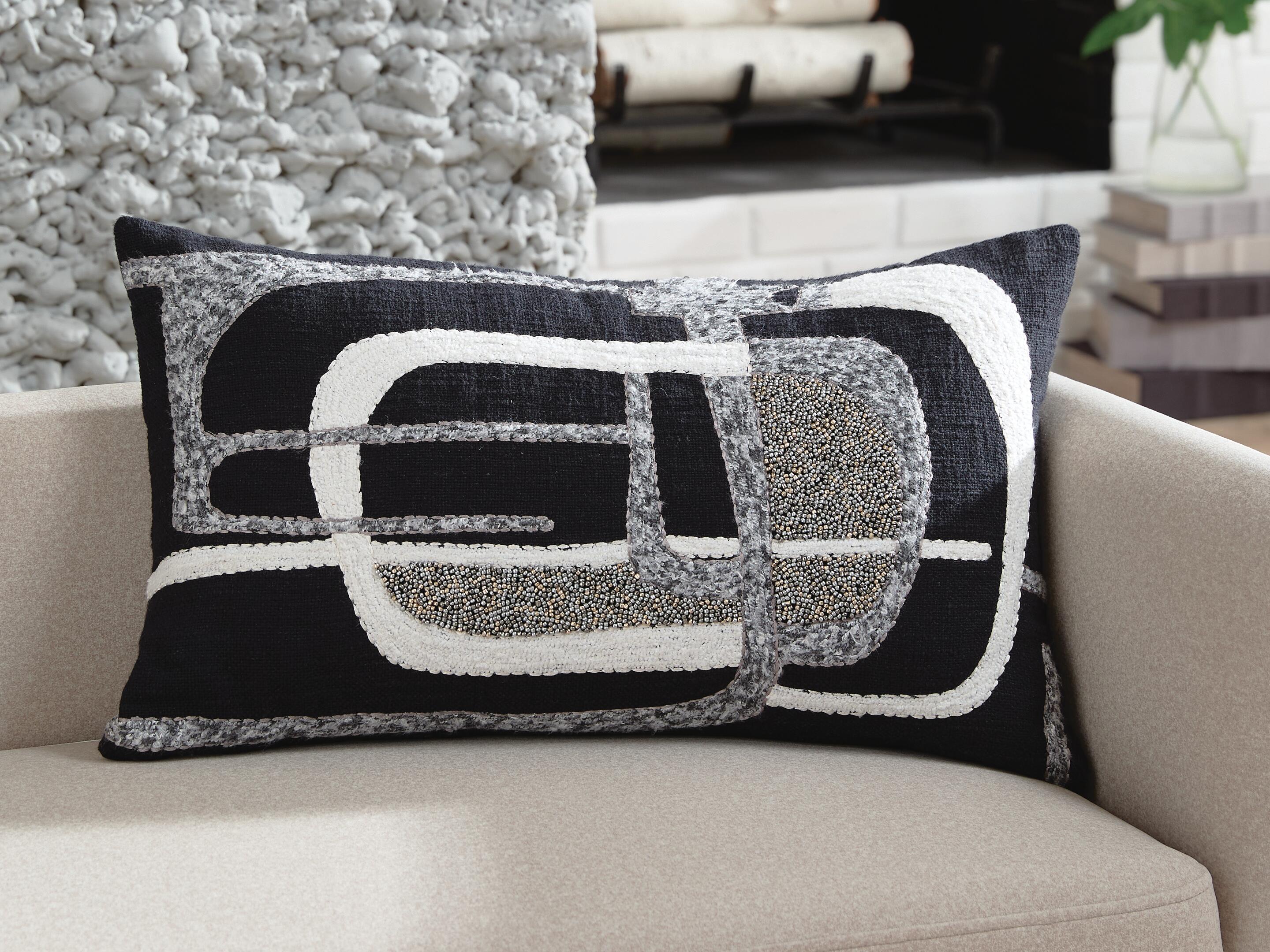 Click here for Gavrileigh Pillow  Black/Gray/Ivory prices
