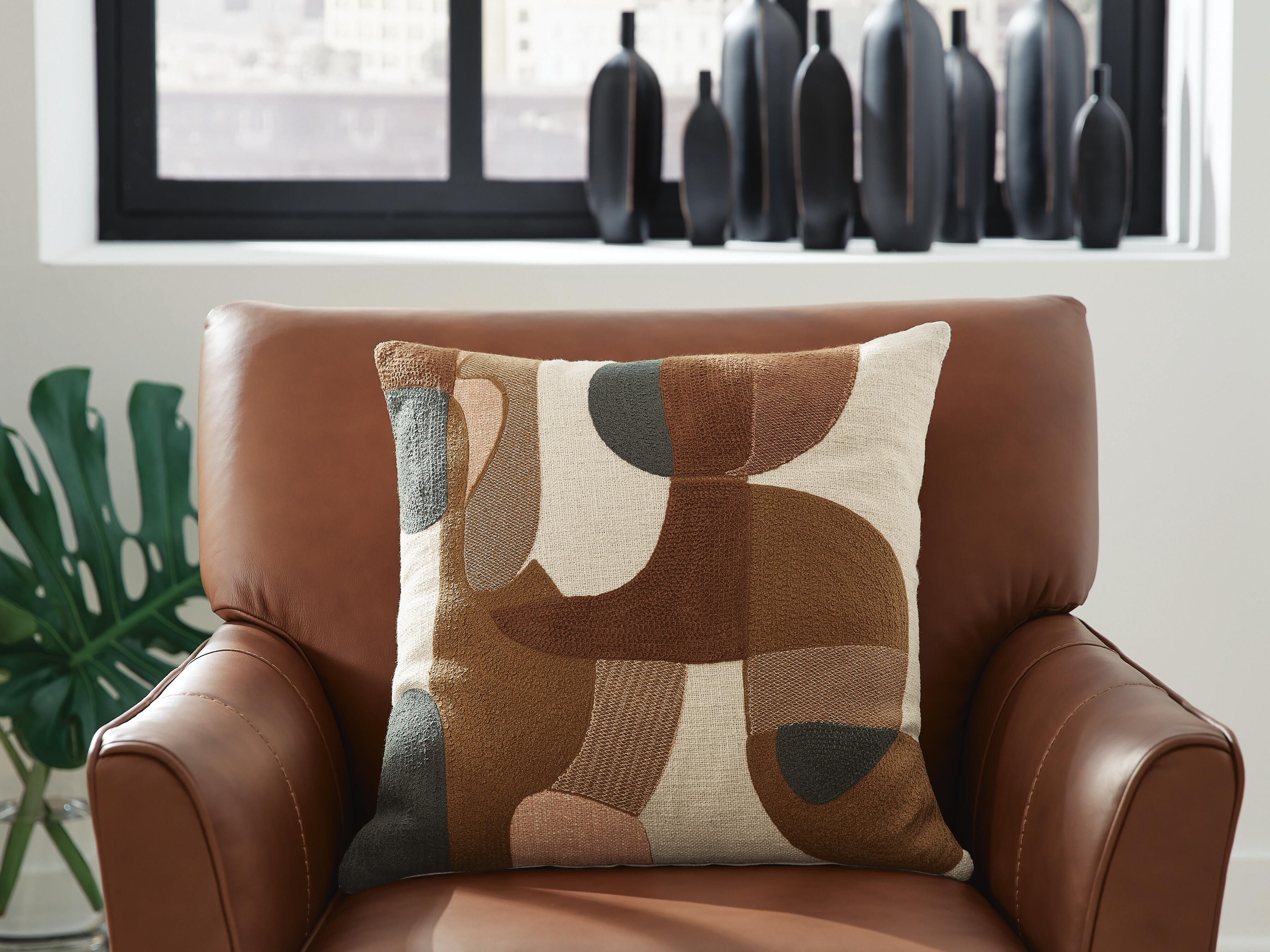 Click here for Hallam Pillow  Sienna/Gold/Charcoal prices