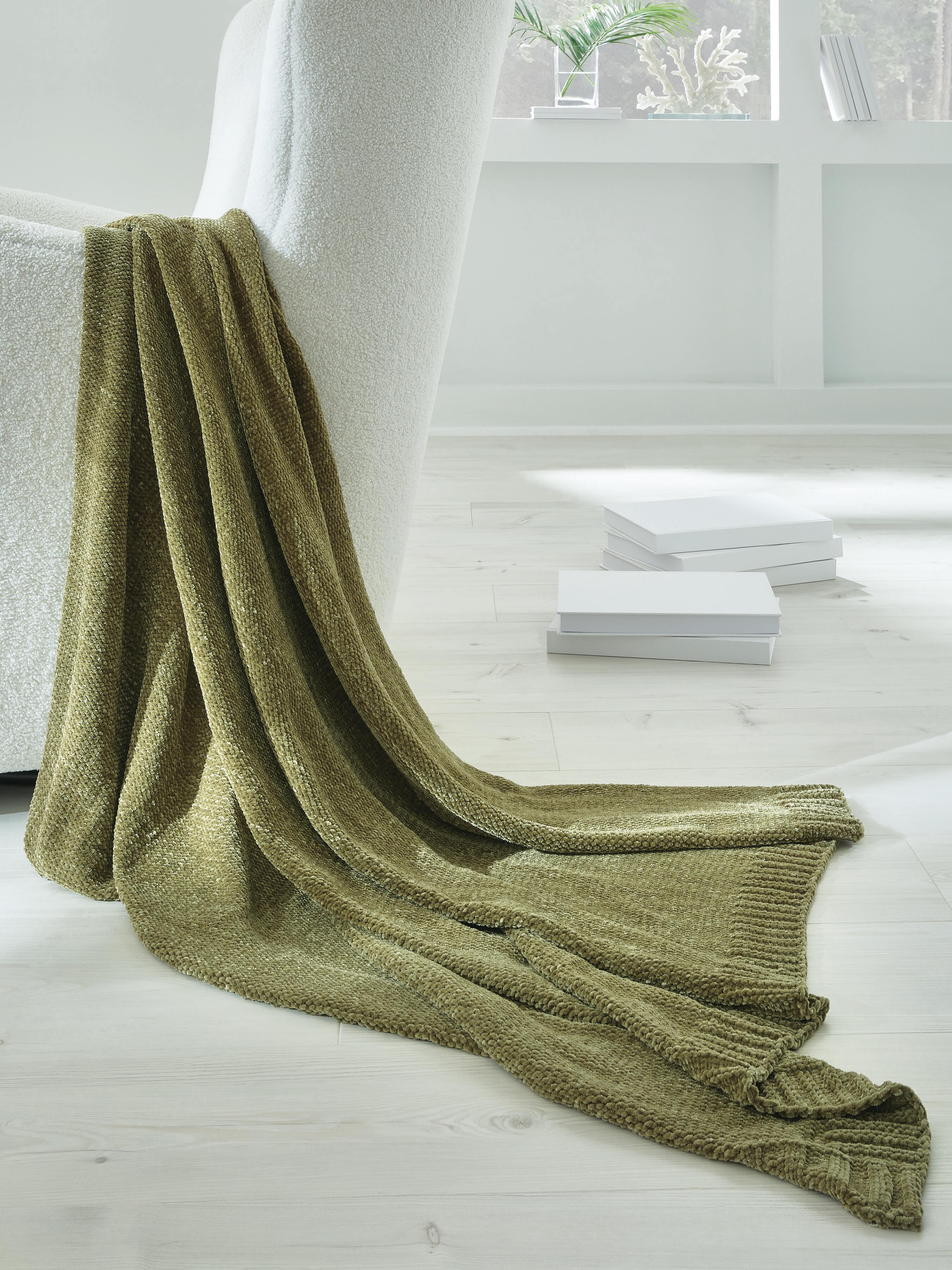 Click here for Anawood Throw  Olive Green prices