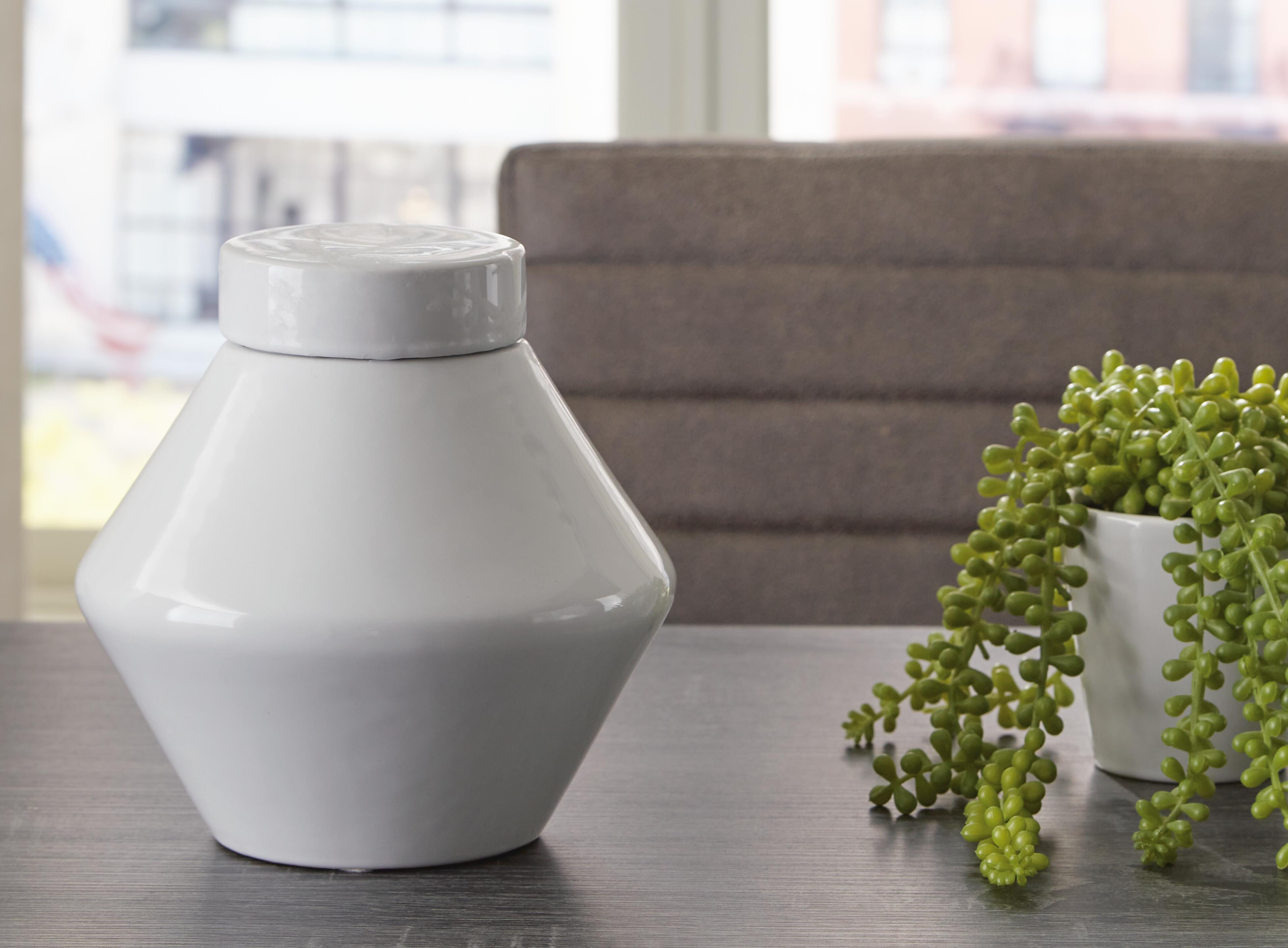 Click here for Domina Large Jar  White prices